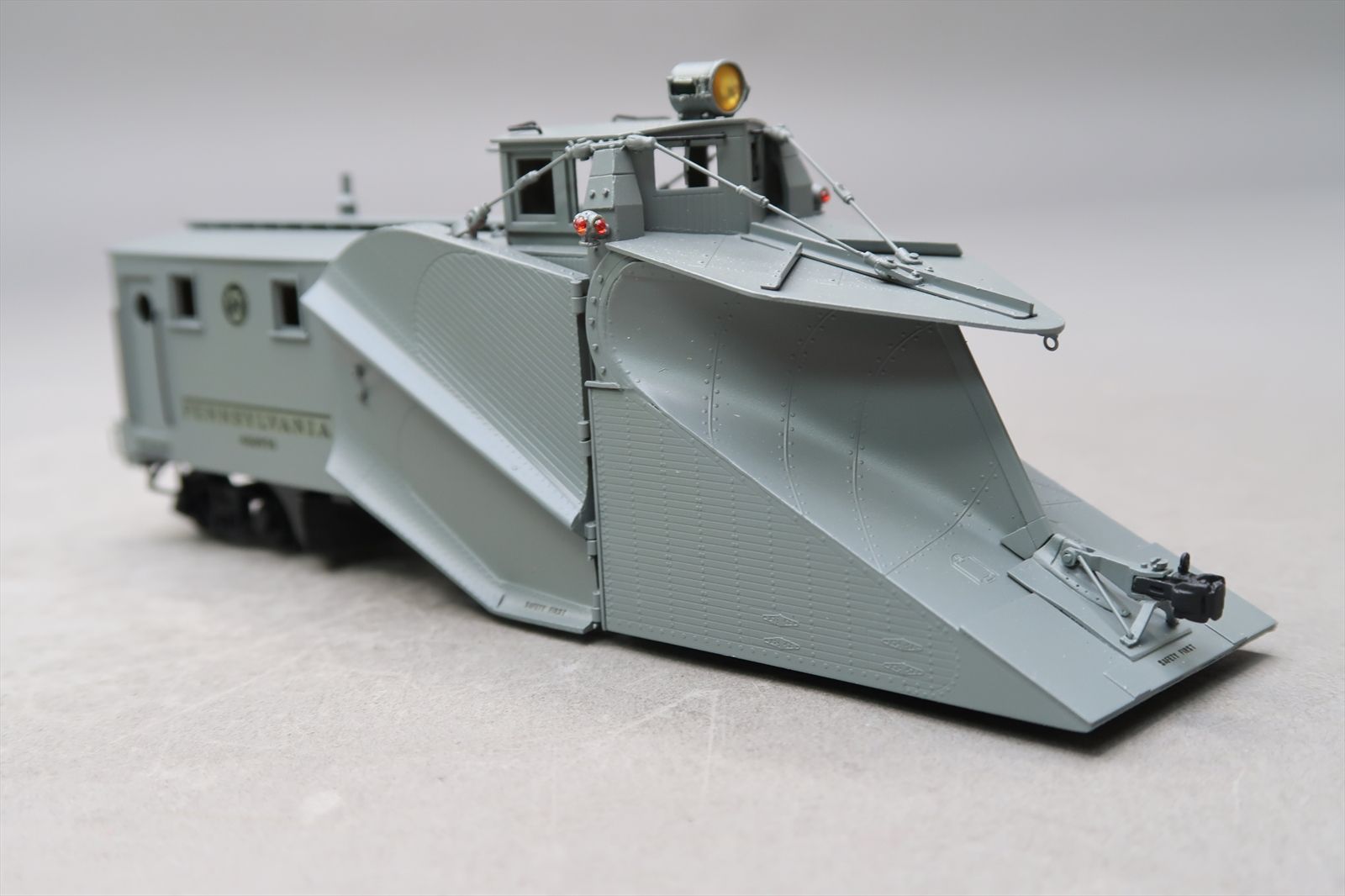 HO Brass Model - OMI 3030 Russell Wood Single Track Snowplow Snow Plow ...