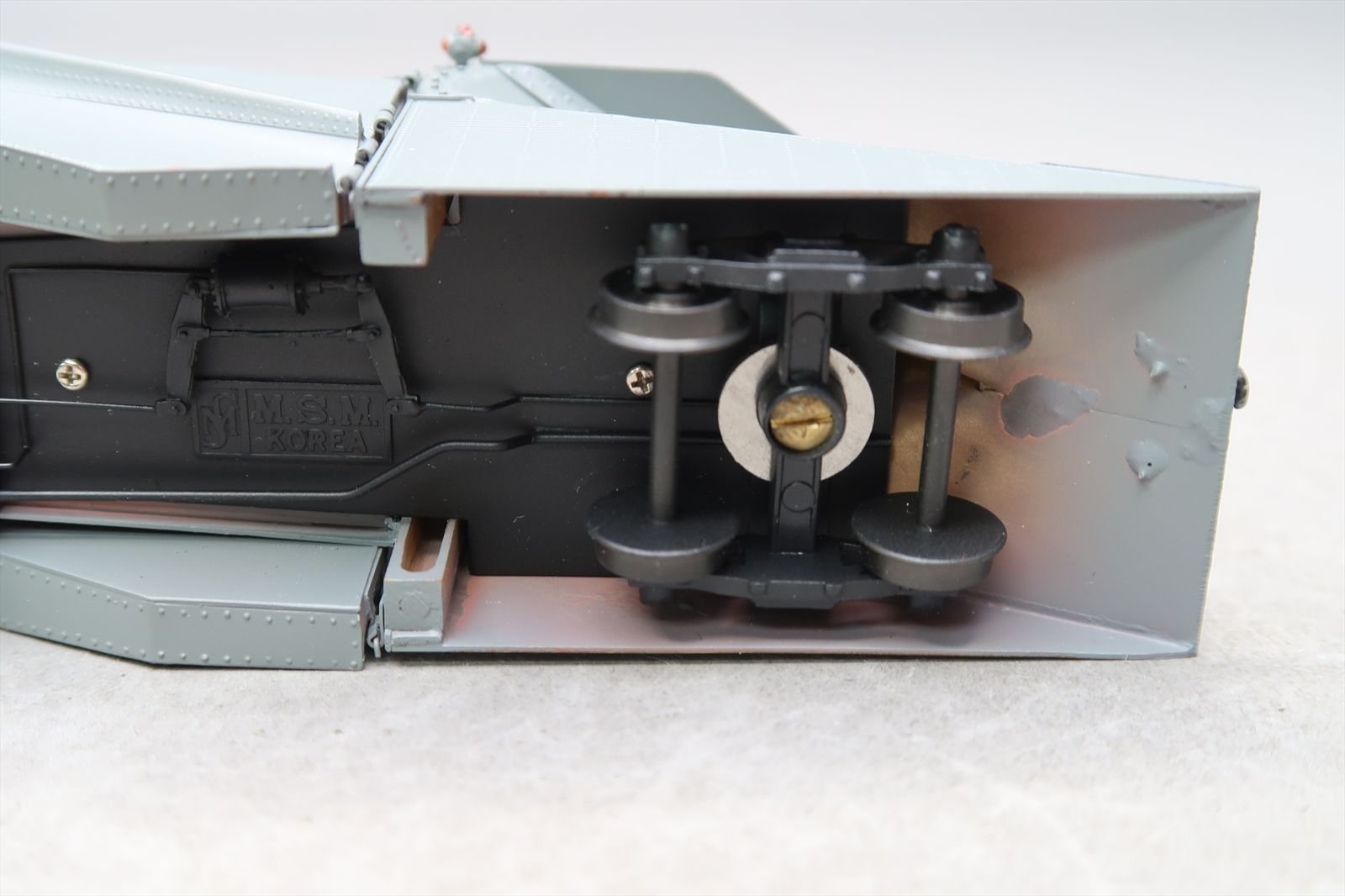 HO Brass Model - OMI 3030 Russell Wood Single Track Snowplow Snow Plow ...