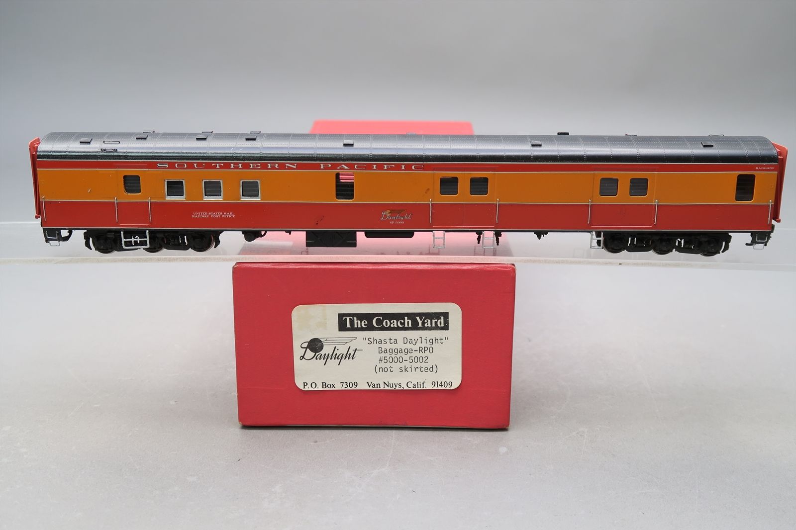 HO Brass Model - TCY 0015 SP Southern Pacific Baggage RPO Shasta ...