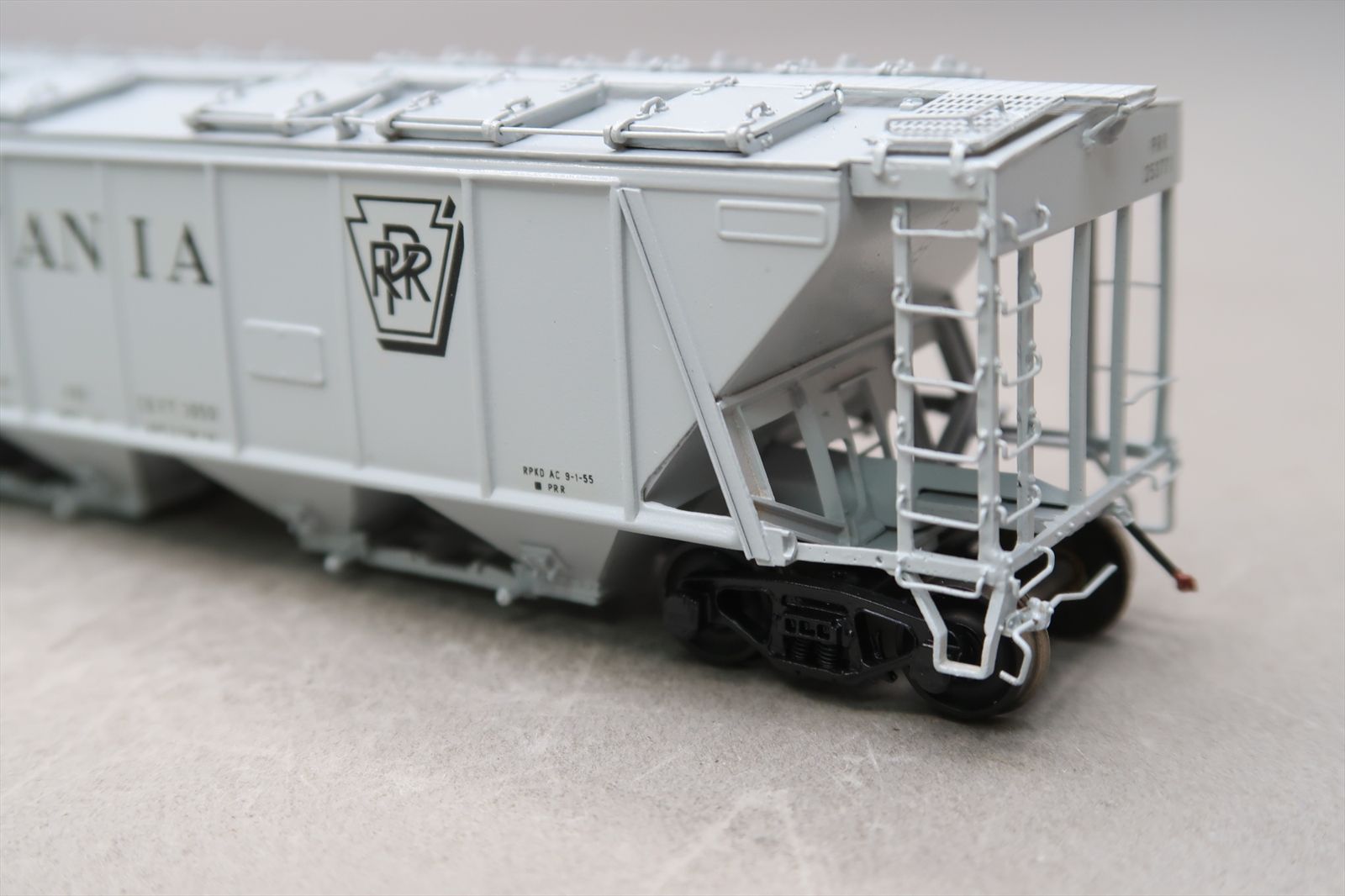 HO Brass Model - OMI 3329.2 PRR Pennsylvania H-32 Covered Hopper ...