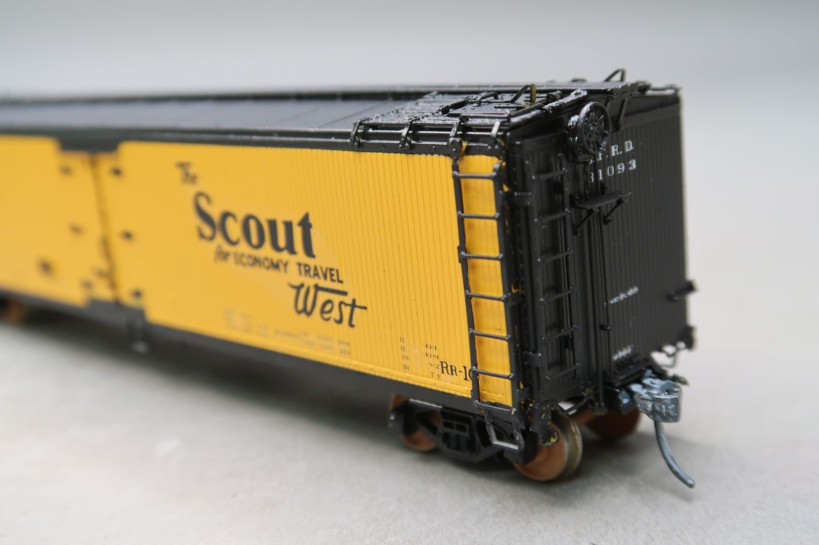 HO Brass Model - OMI 3281 AT&SF RR-10 Santa Fe 50' Ice Reefer ...