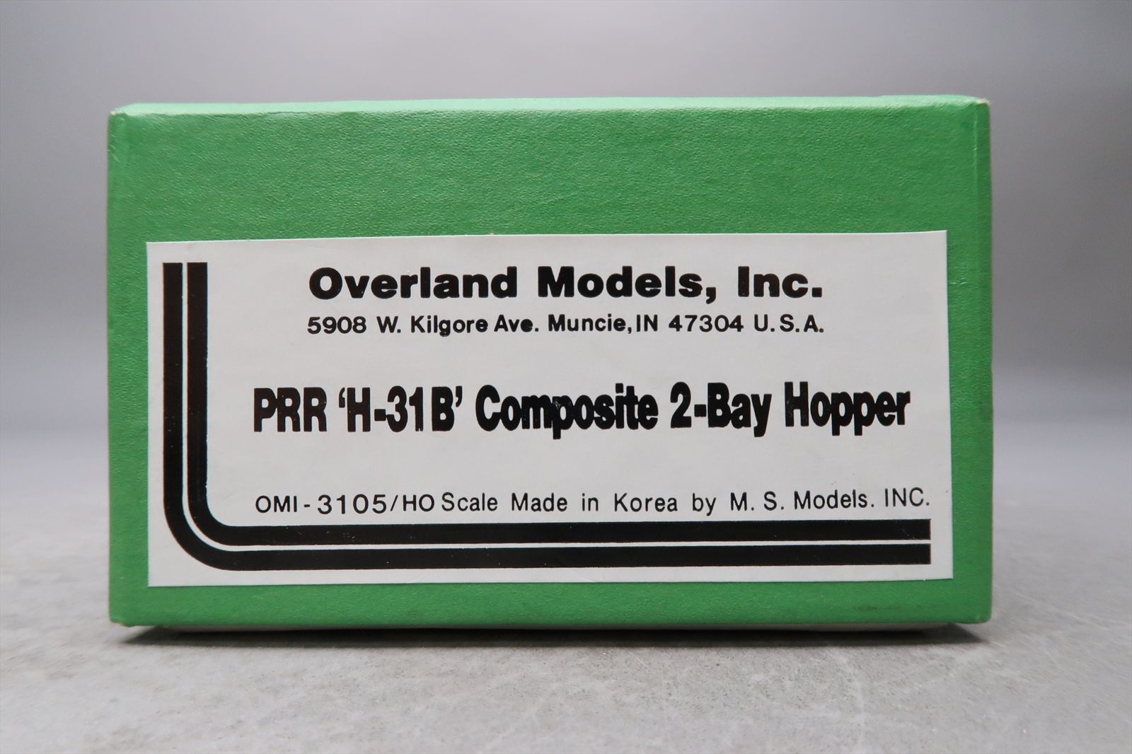 HO Brass Model - OMI 3105 PRR Pennsylvania H-31B Steel 2-Bay Hopper Buy ...