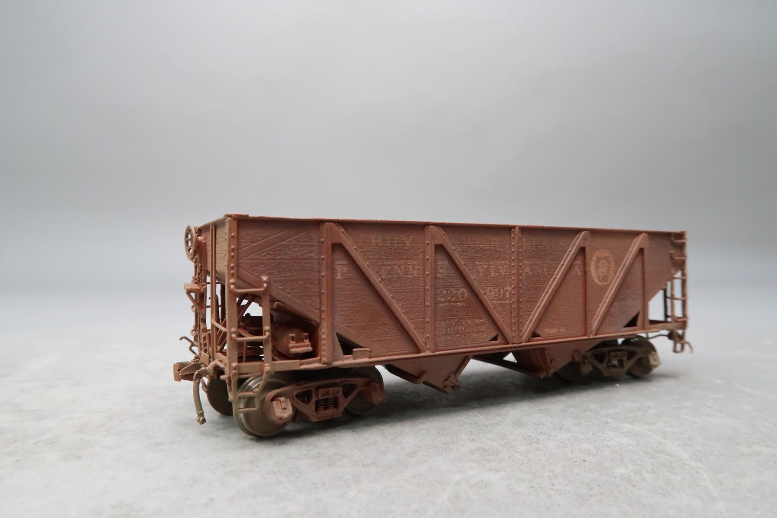 HO Brass Model - OMI 3105 PRR Pennsylvania H-31B Steel 2-Bay Hopper Buy ...