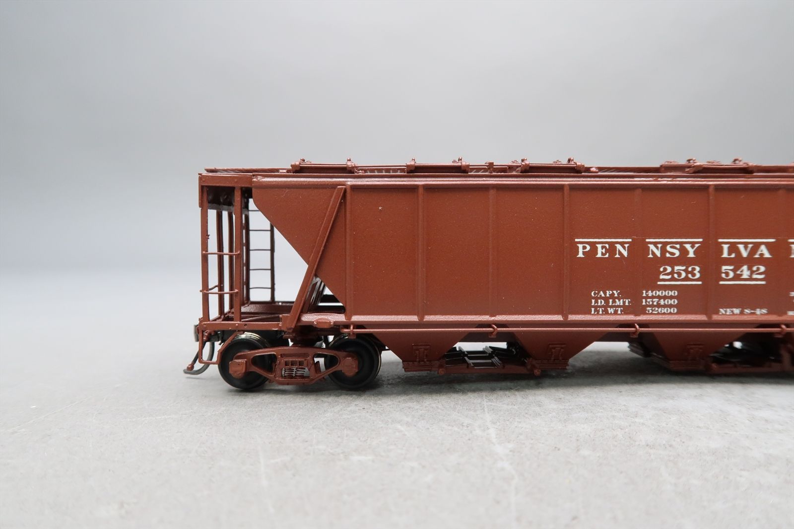 HO Brass Model - OMI 3329.1 PRR Pennsylvania H32 Covered Hopper #253542 ...
