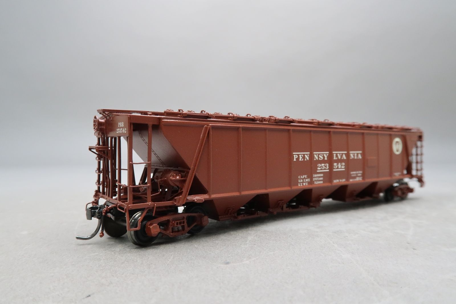 HO Brass Model - OMI 3329.1 PRR Pennsylvania H32 Covered Hopper #253542 ...