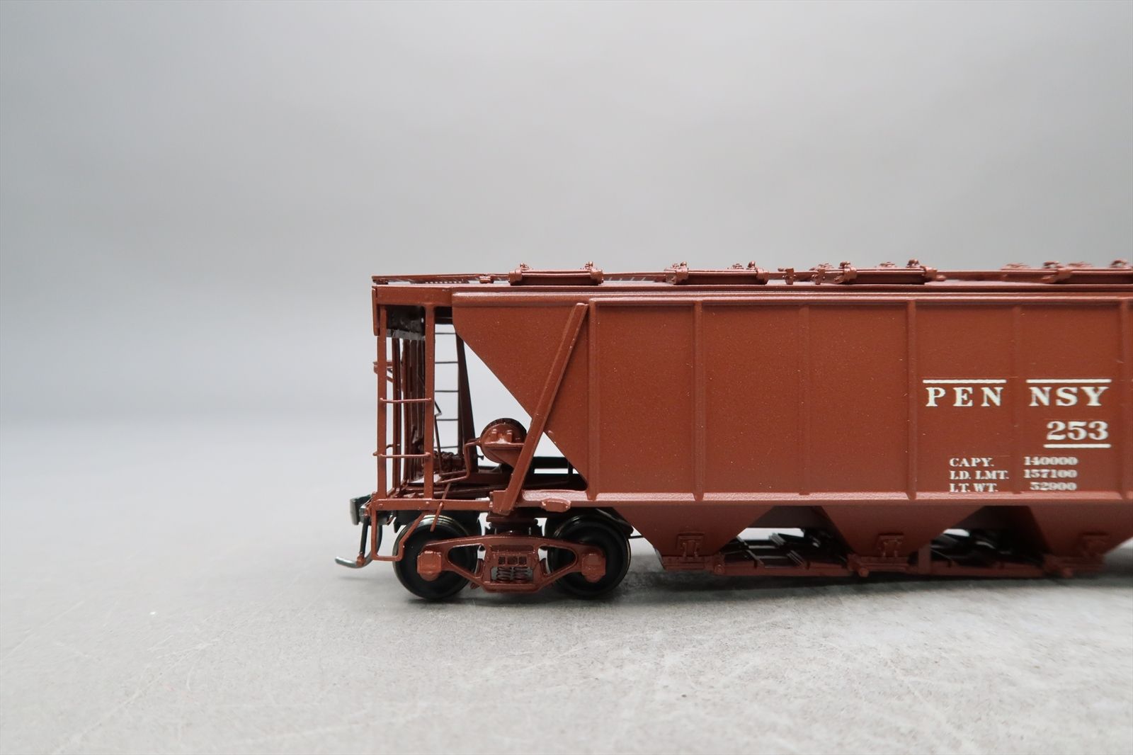 HO Brass Model - OMI 3329.1 PRR Pennsylvania H32 Covered Hopper #253542 ...