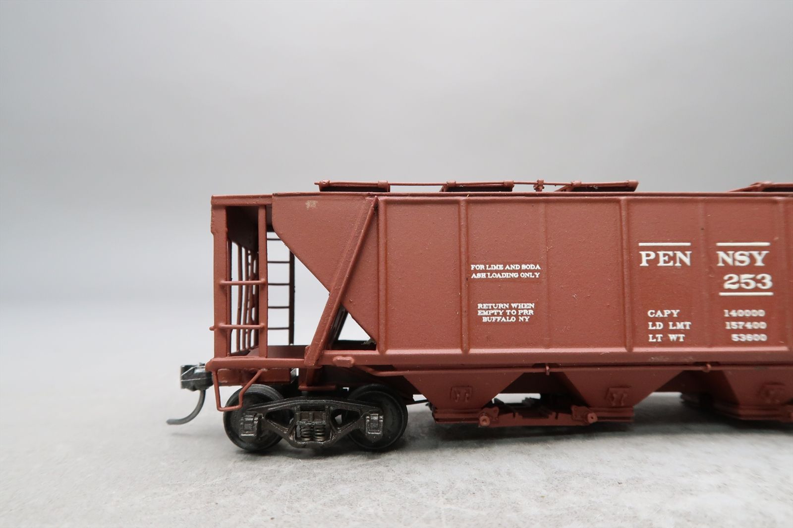 HO Brass Model - OMI 1313 PRR Pennsylvania H32 5 Bay Covered Hopper ...