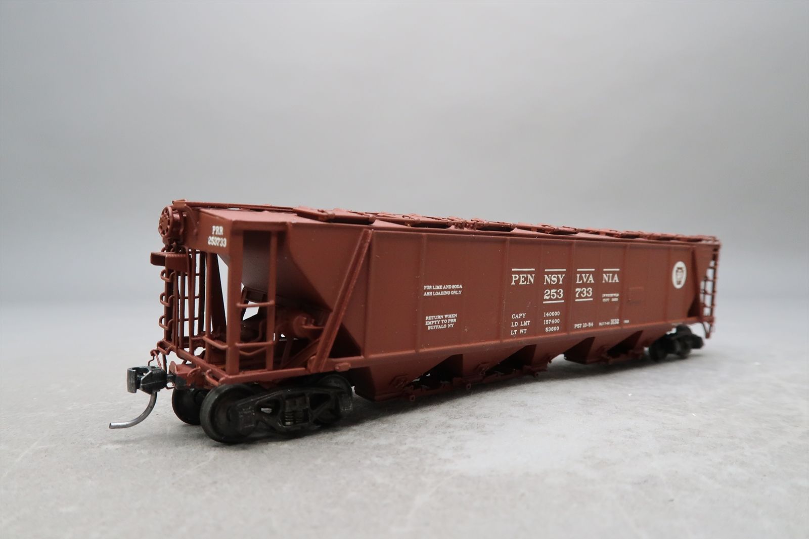 HO Brass Model - OMI 1313 PRR Pennsylvania H32 5 Bay Covered Hopper ...