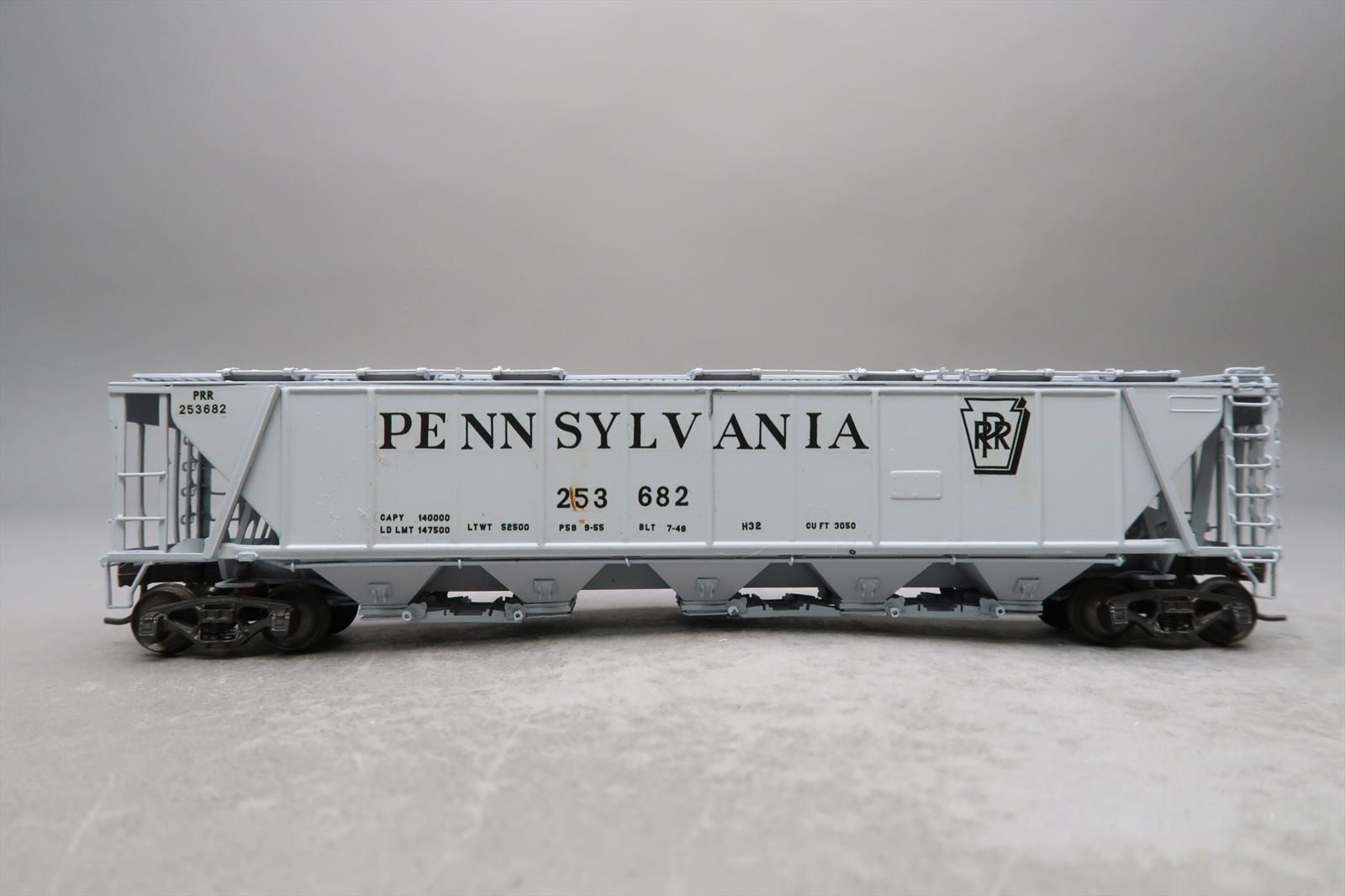 HO Brass Model - OMI 1313 PRR Pennsylvania H32 5 Bay Covered Hopper ...