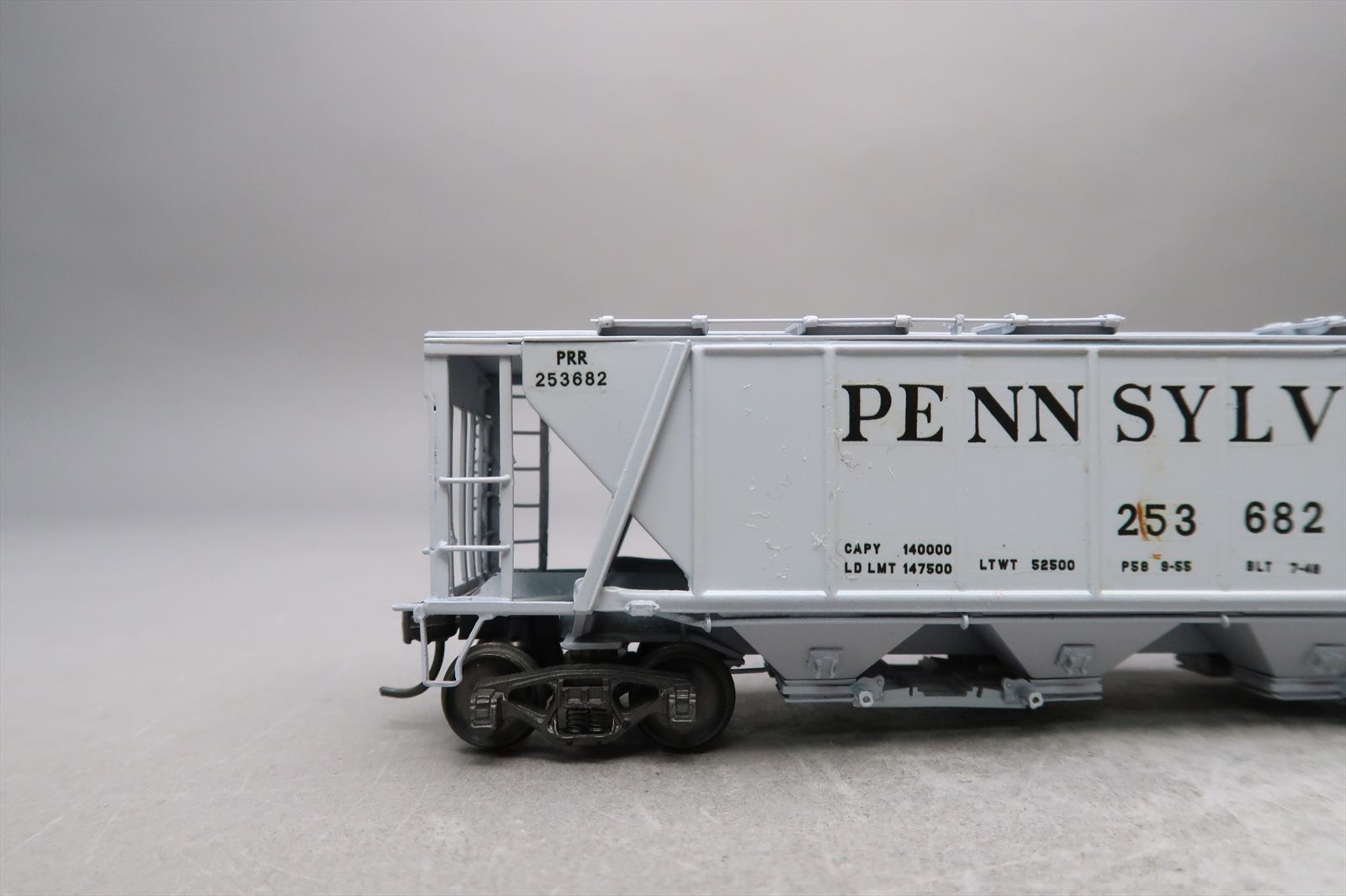 HO Brass Model - OMI 1313 PRR Pennsylvania H32 5 Bay Covered Hopper ...