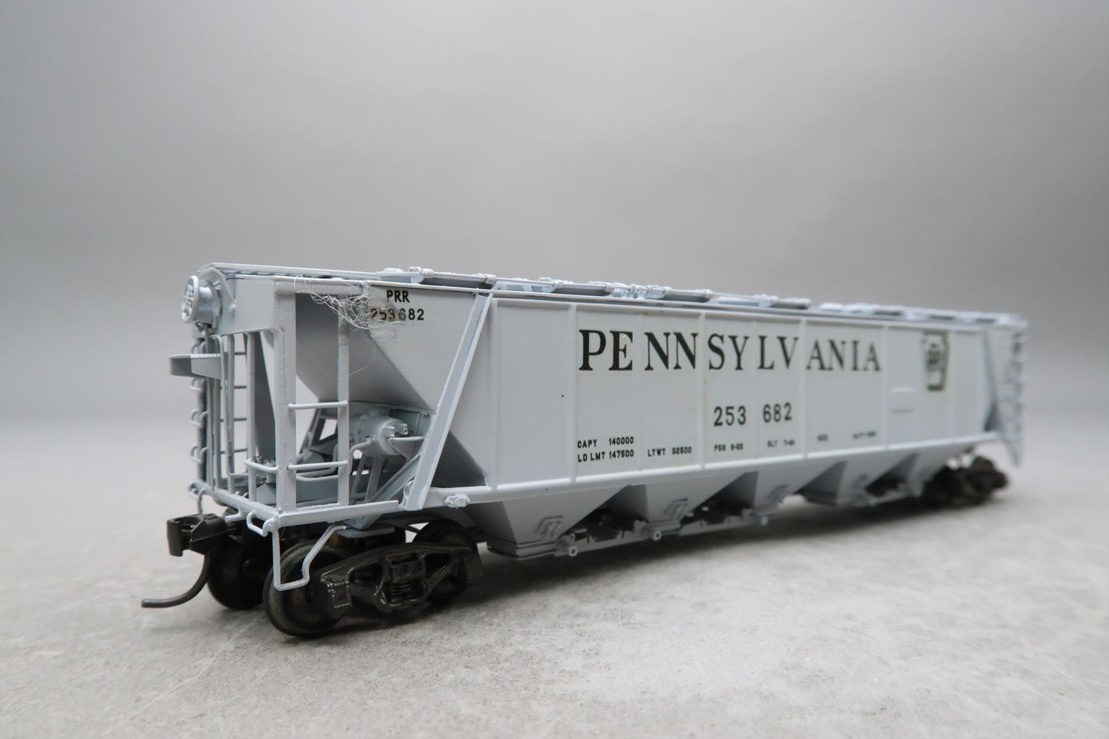 HO Brass Model - OMI 1313 PRR Pennsylvania H32 5 Bay Covered Hopper ...