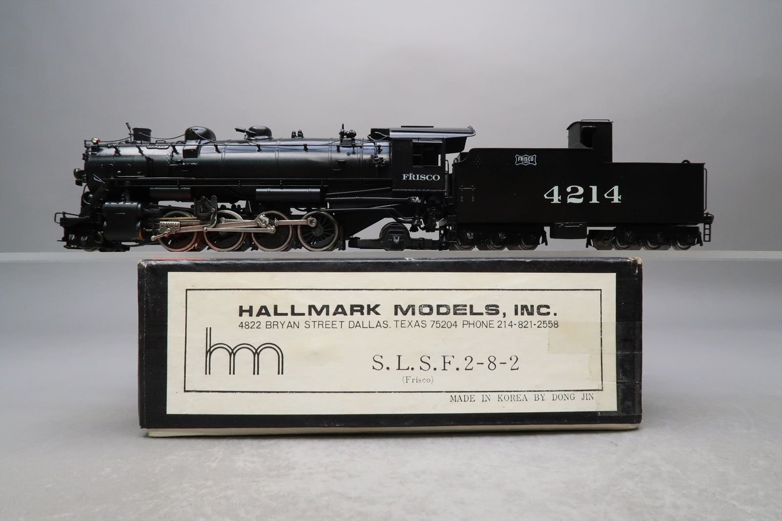 HO Brass Model - HM Hallmark SLSF Frisco St Louis San Francisco 2-8-2 ...