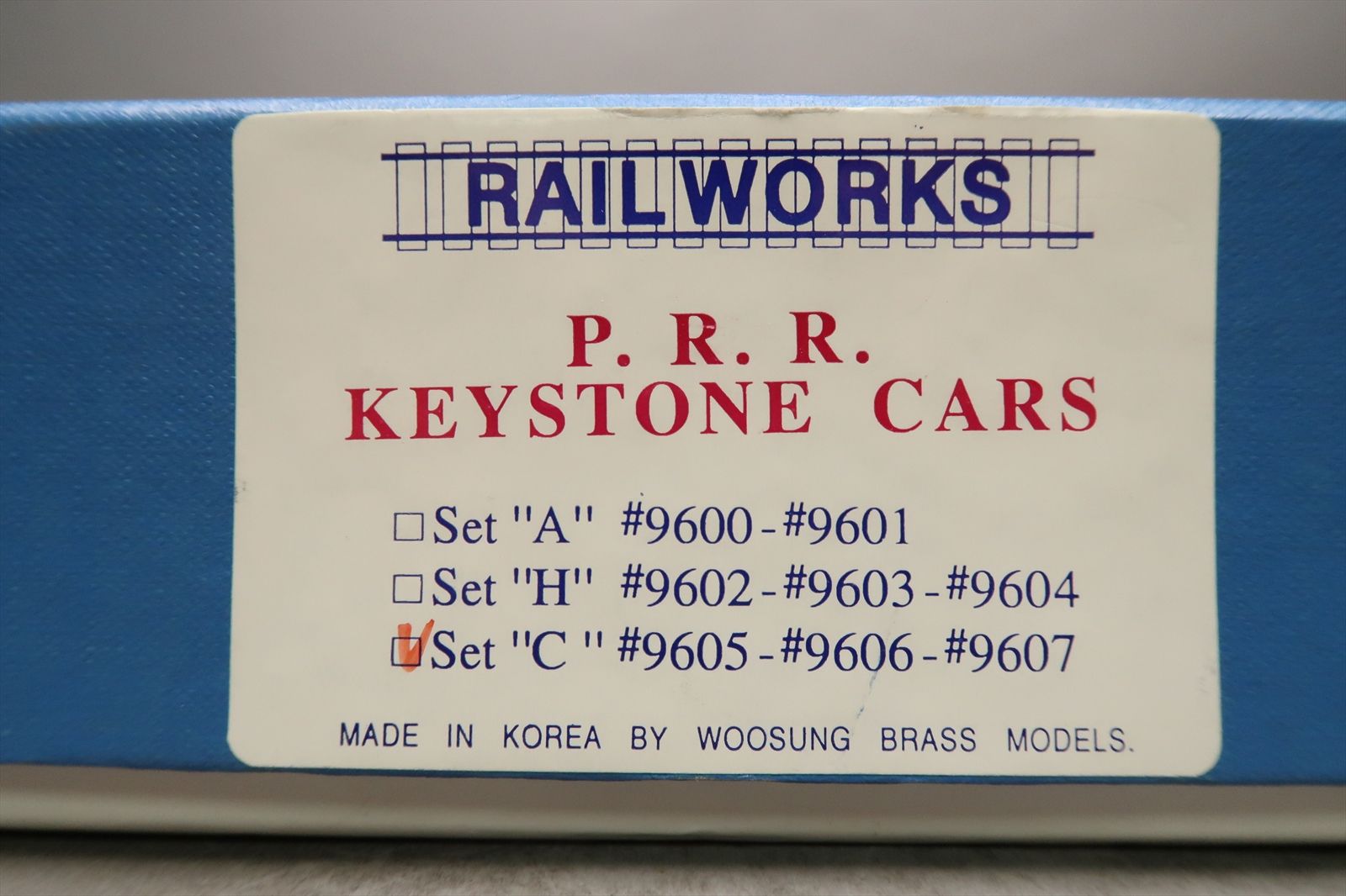 HO Brass Model - Railworks PRR Pennsylvania Keystone Cars Set of 3 Set ...