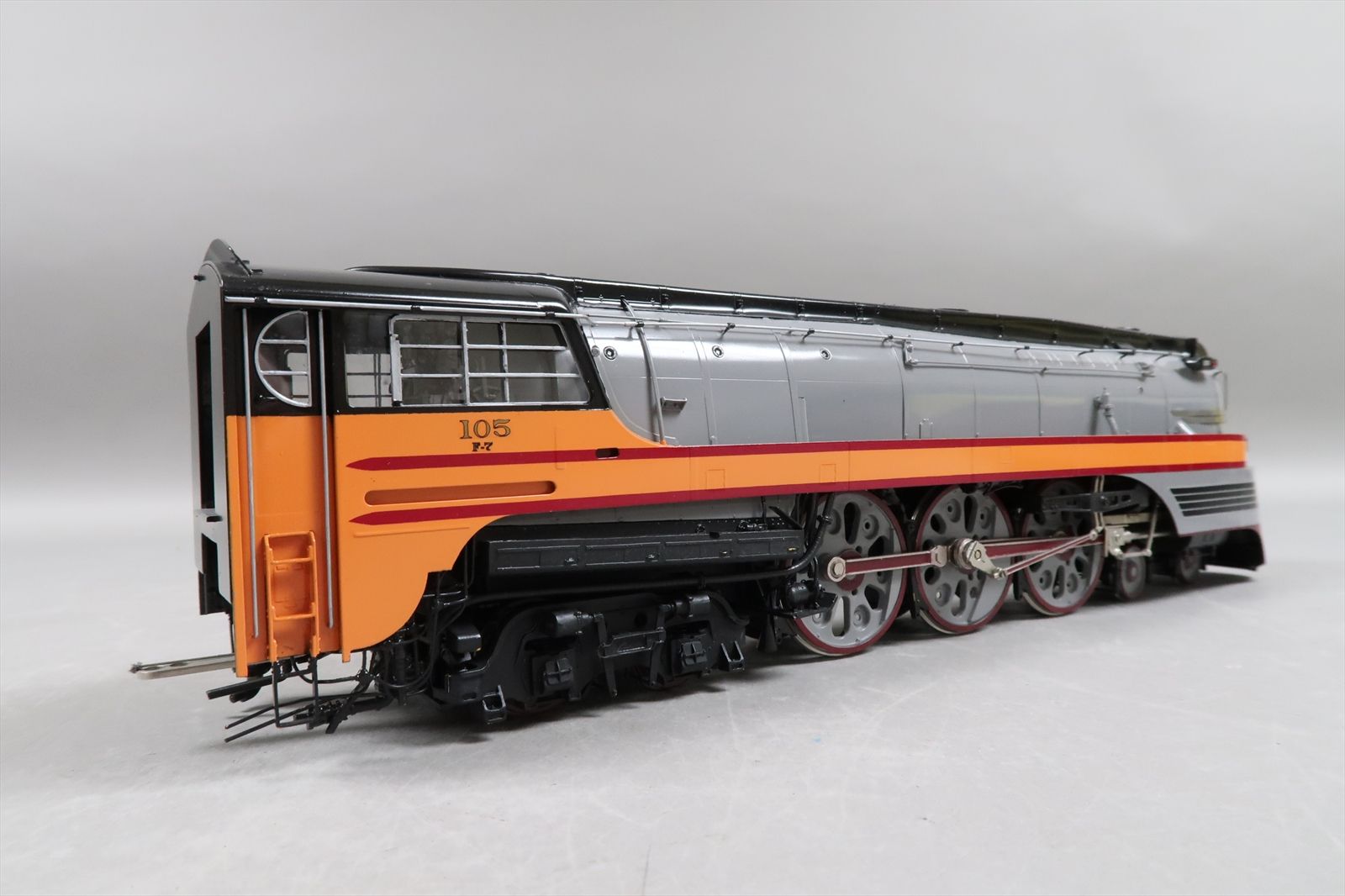 O Brass Model - OMI 0154 Milwaukee Road F-7 4-6-4 Modernized #105 - Pro ...