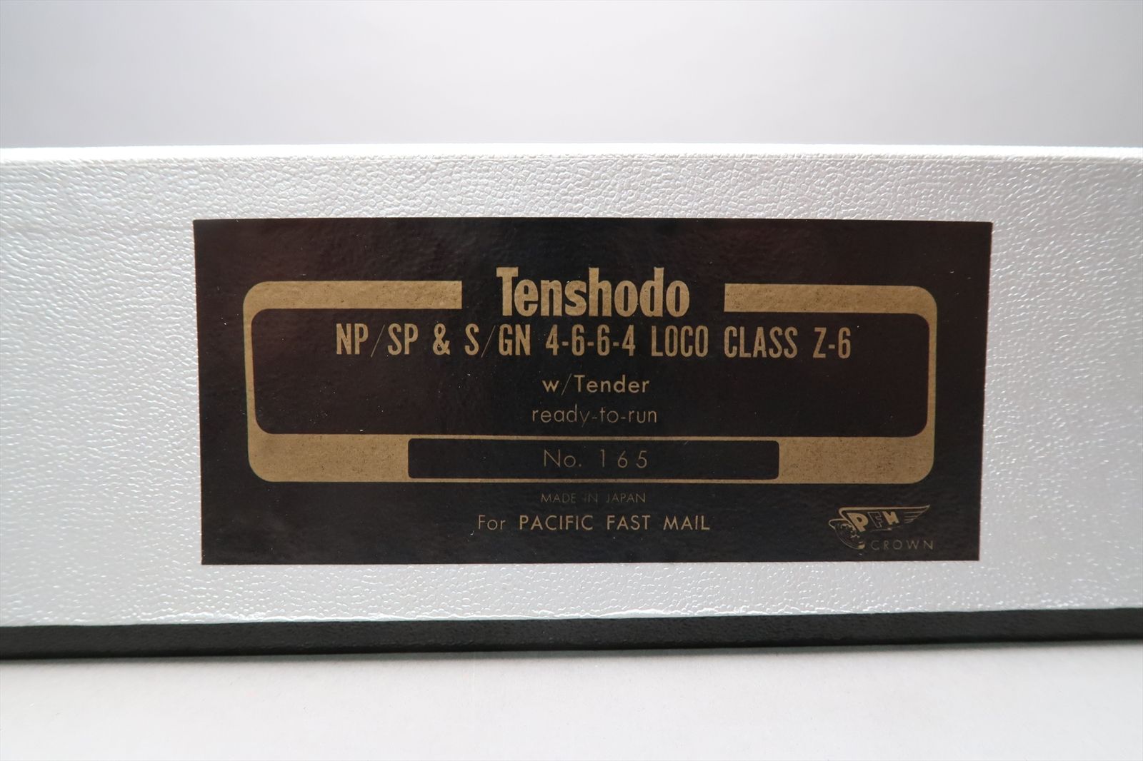 HO Brass Model - PFM 165 GN / NP / SP&S Great Northern Pacific Z-6 4-6 ...