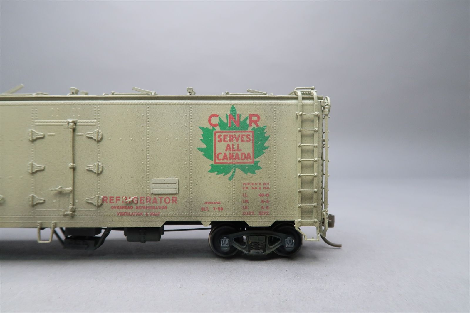 HO Brass Model - VH Van CN CNR Canadian National Refrigerator Reefer ...