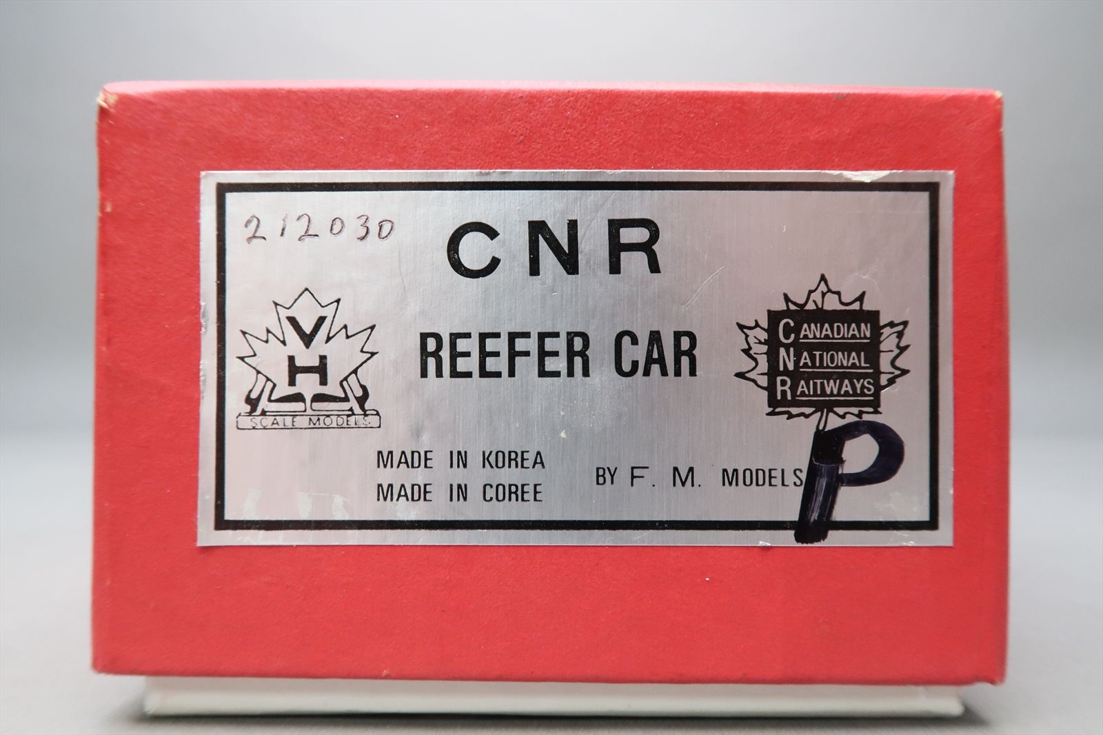 HO Brass Model - VH Van CN CNR Canadian National Refrigerator Reefer ...