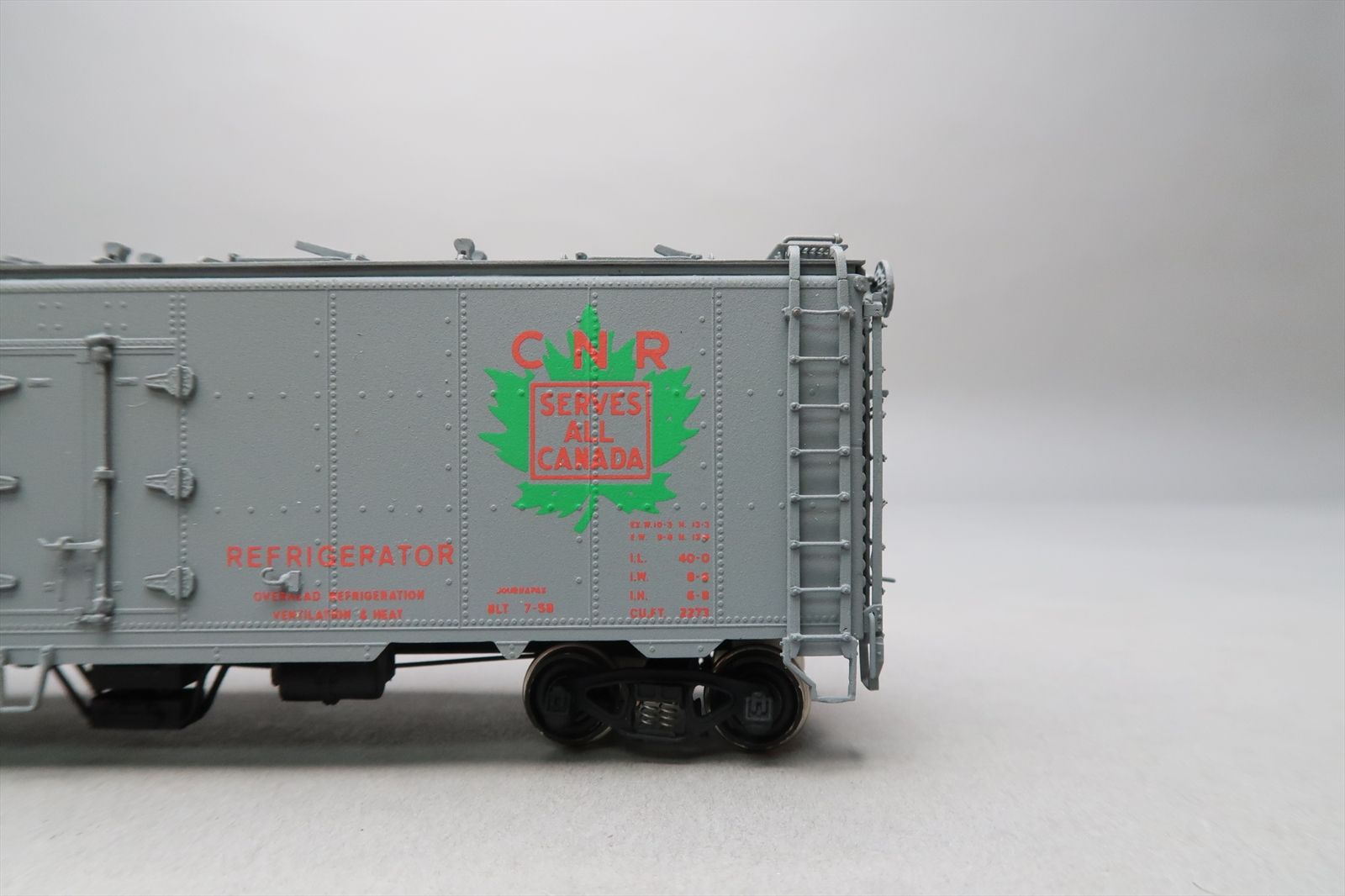 HO Brass Model - VH Van CN CNR Canadian National Refrigerator Reefer ...