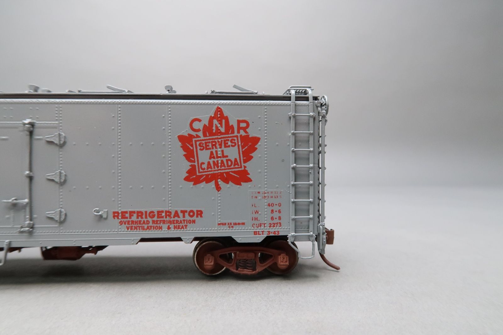 HO Brass Model - VH Van CN CNR Canadian National Refrigerator Reefer ...
