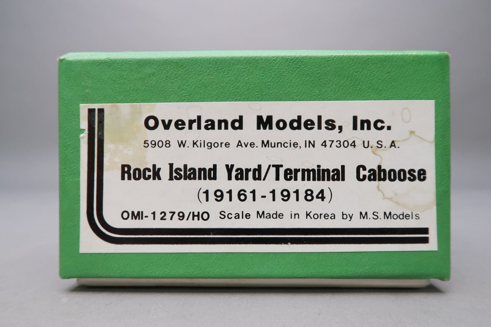 HO Brass Model - OMI 1279 CRI&P RI Rock Island Yard Terminal Outside ...