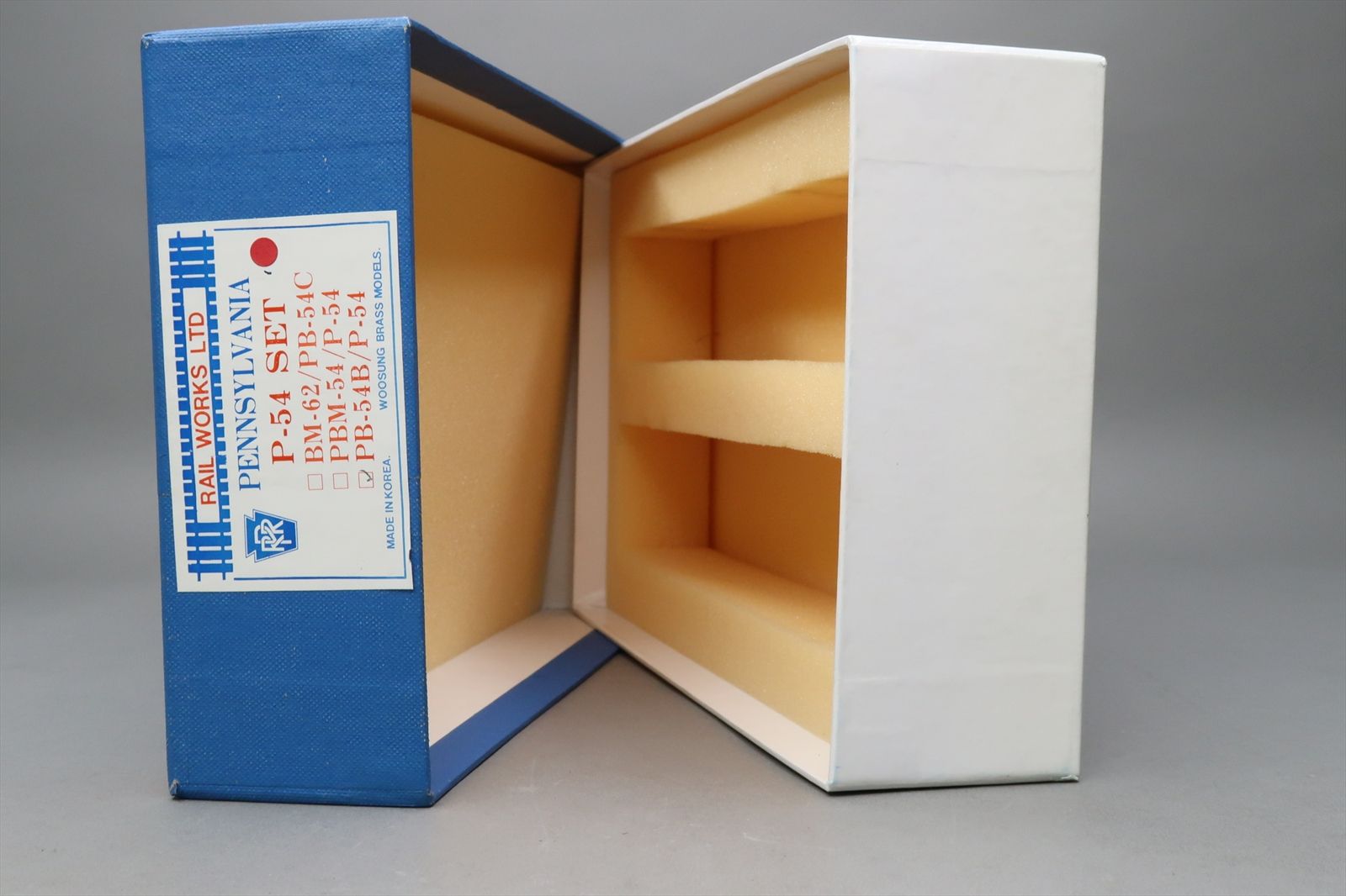 HO Brass Model - Railworks PRR Pennsylvania PBM-54 / P-54 Set Passenger ...