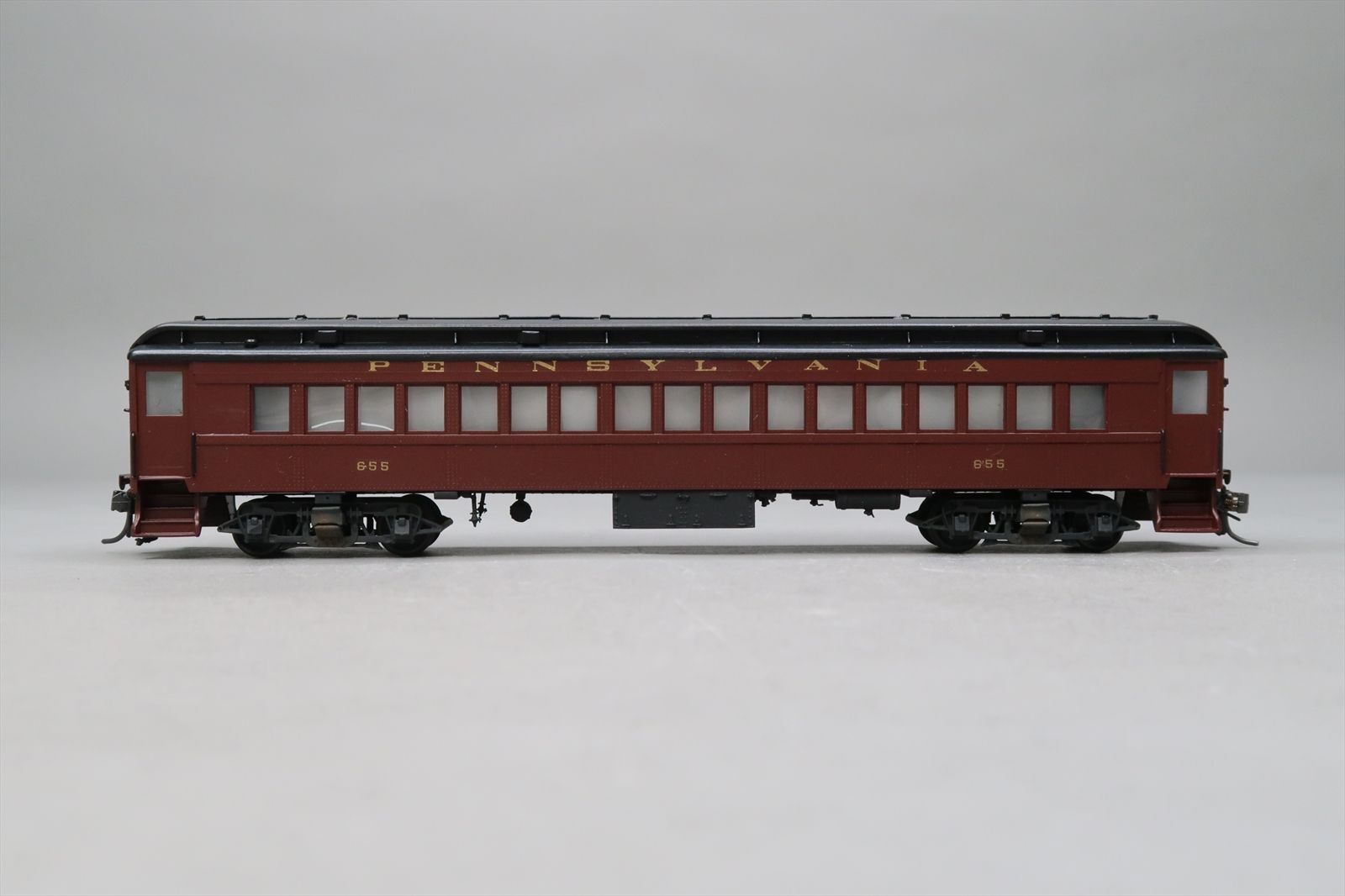 HO Brass Model - Railworks PRR Pennsylvania PBM-54 / P-54 Set Passenger ...