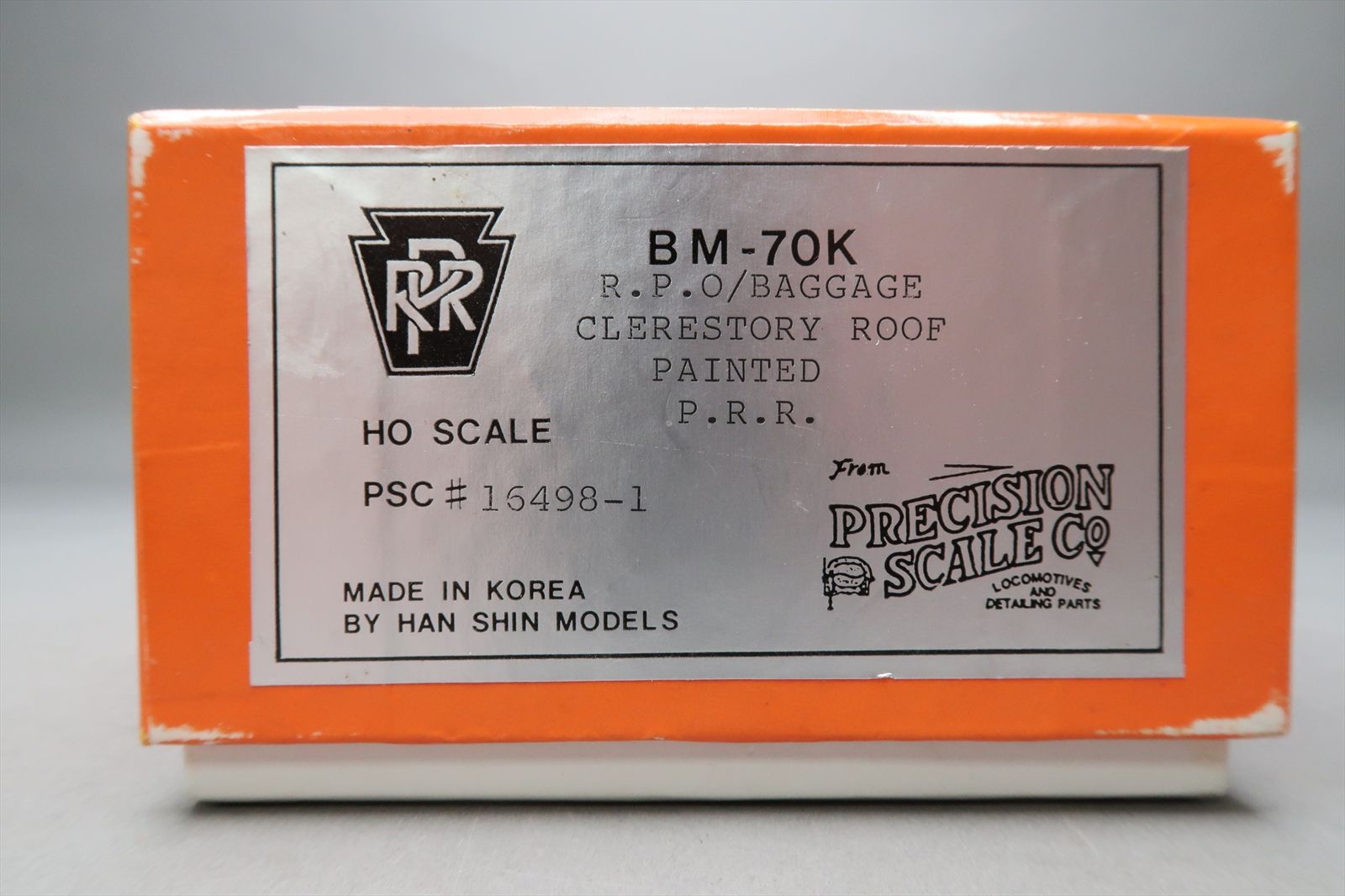 HO Brass Model - PSC 16498-1 PRR Pennsylvania RPO Baggage BM-70K Mail ...