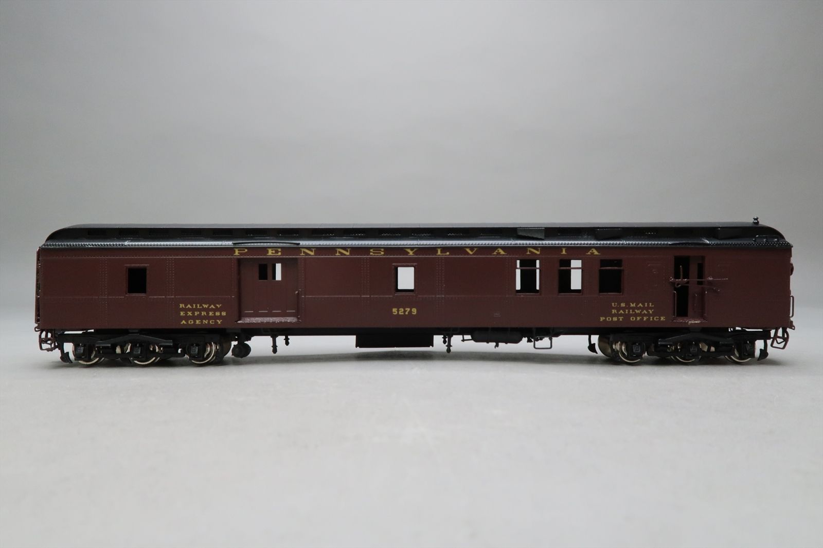 HO Brass Model - PSC 16498-1 PRR Pennsylvania RPO Baggage BM-70K Mail ...
