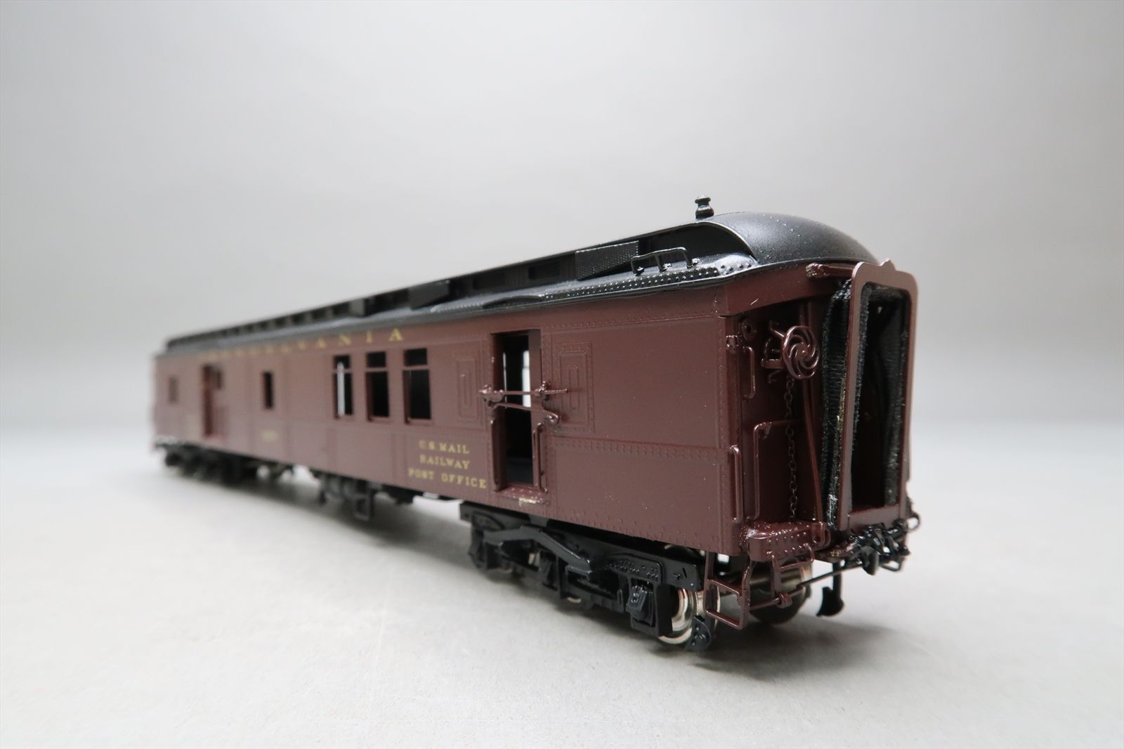 HO Brass Model - PSC 16498-1 PRR Pennsylvania RPO Baggage BM-70K Mail Clerestory Roof #5279 - F ...