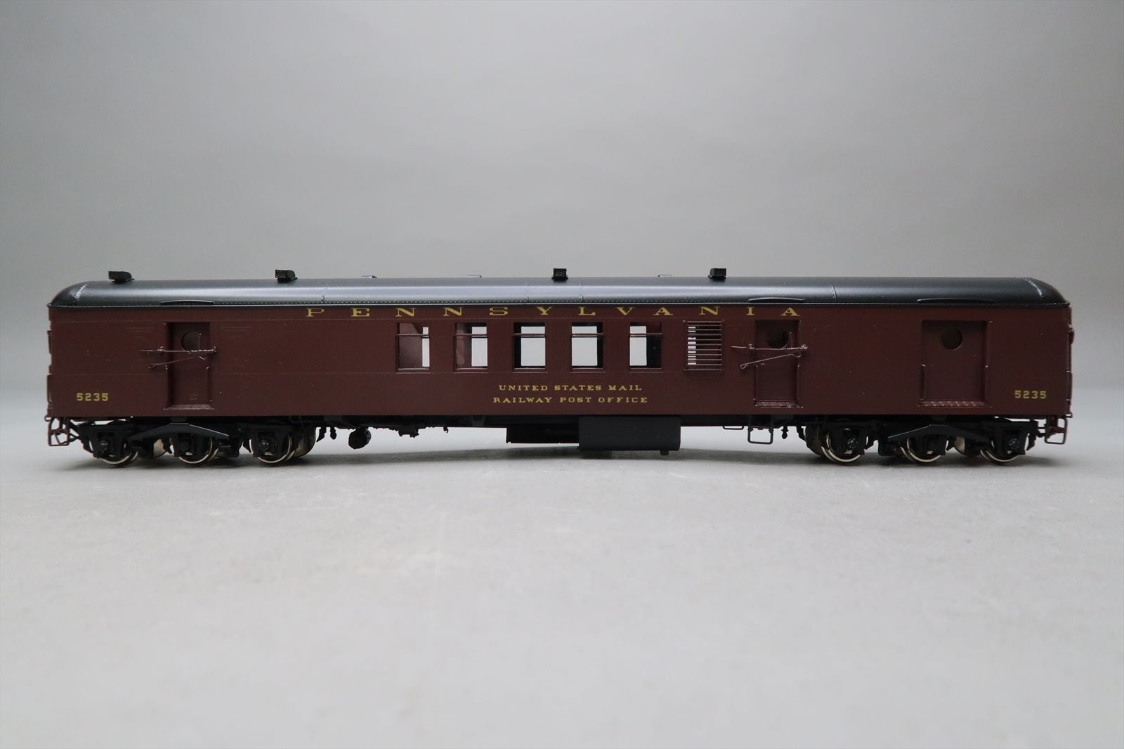 HO Brass Model - PSC 16530-1 PRR Pennsylvania BM-70N RPO / Baggage Car ...