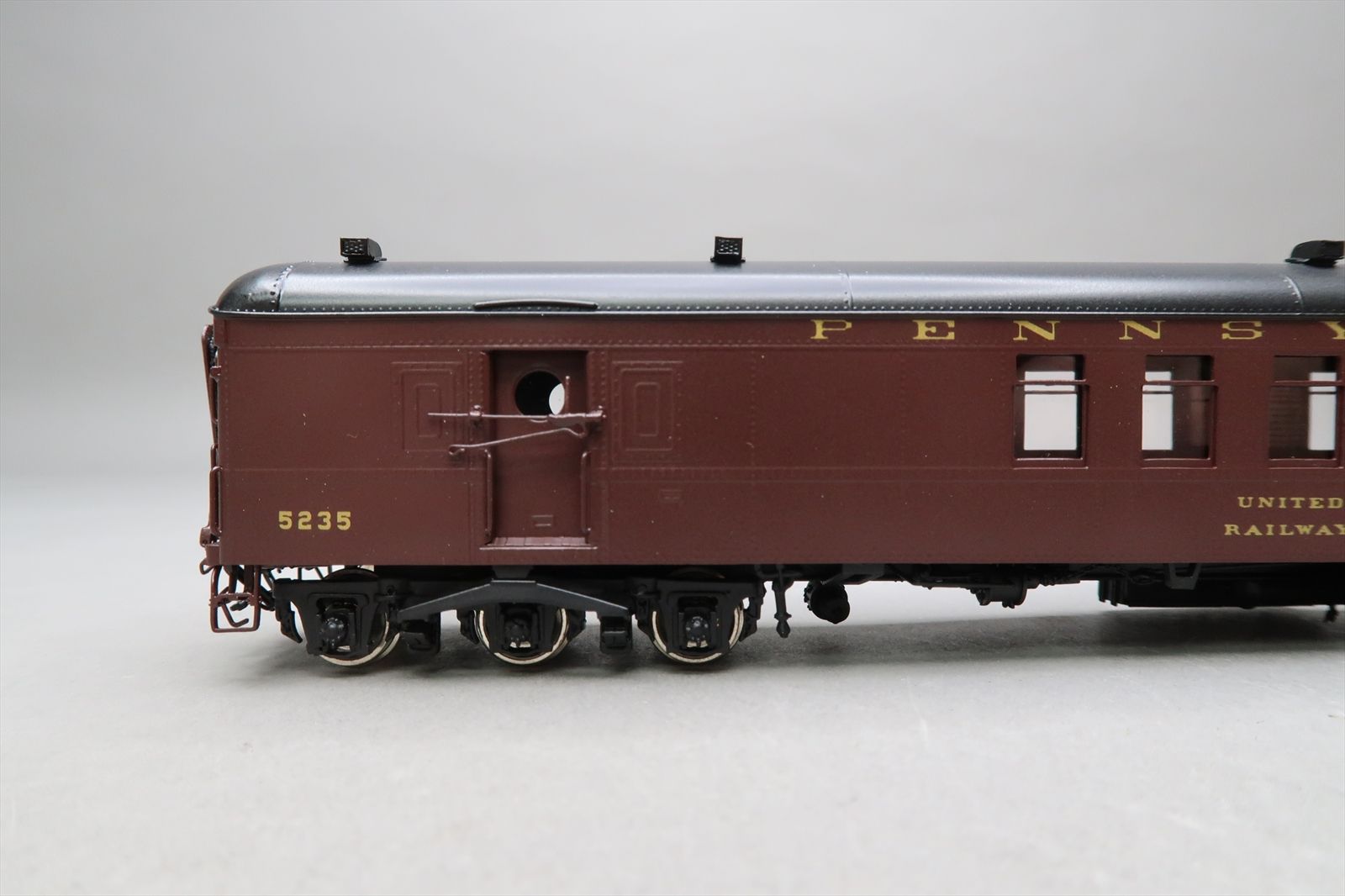 HO Brass Model - PSC 16530-1 PRR Pennsylvania BM-70N RPO / Baggage Car ...