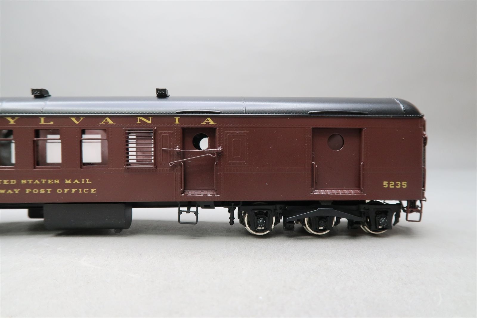 HO Brass Model - PSC 16530-1 PRR Pennsylvania BM-70N RPO / Baggage Car ...