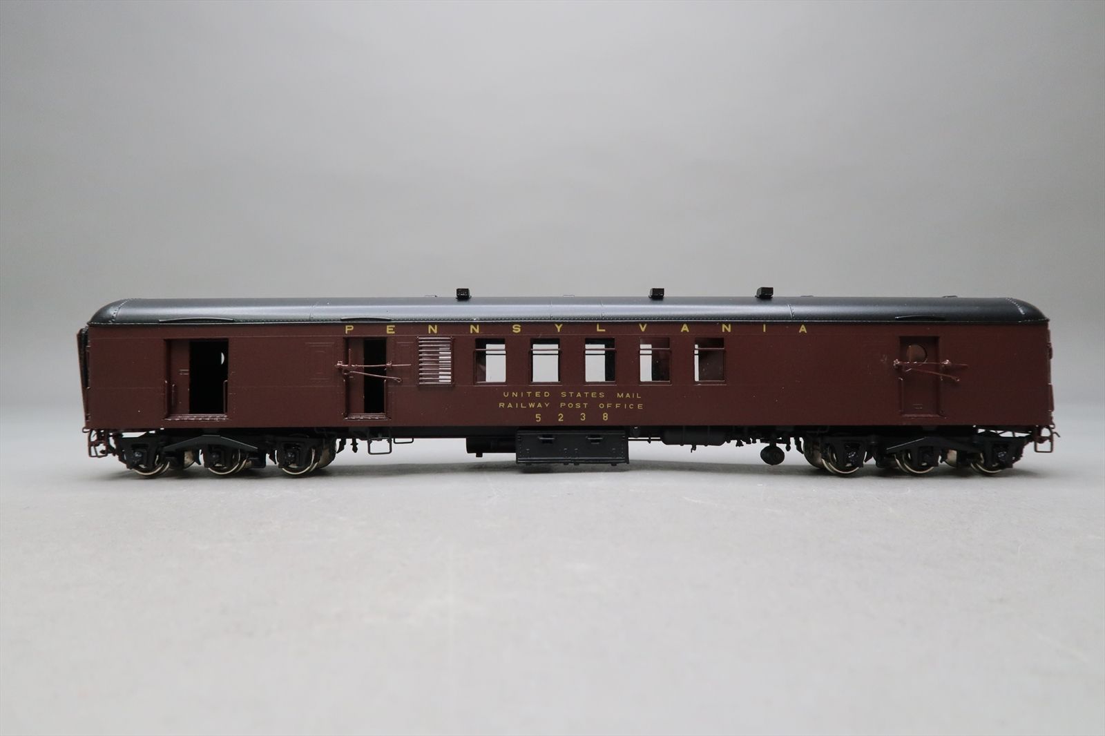 HO Brass Model - PSC 16530-2 PRR Pennsylvania BM-70N RPO / Baggage Car ...