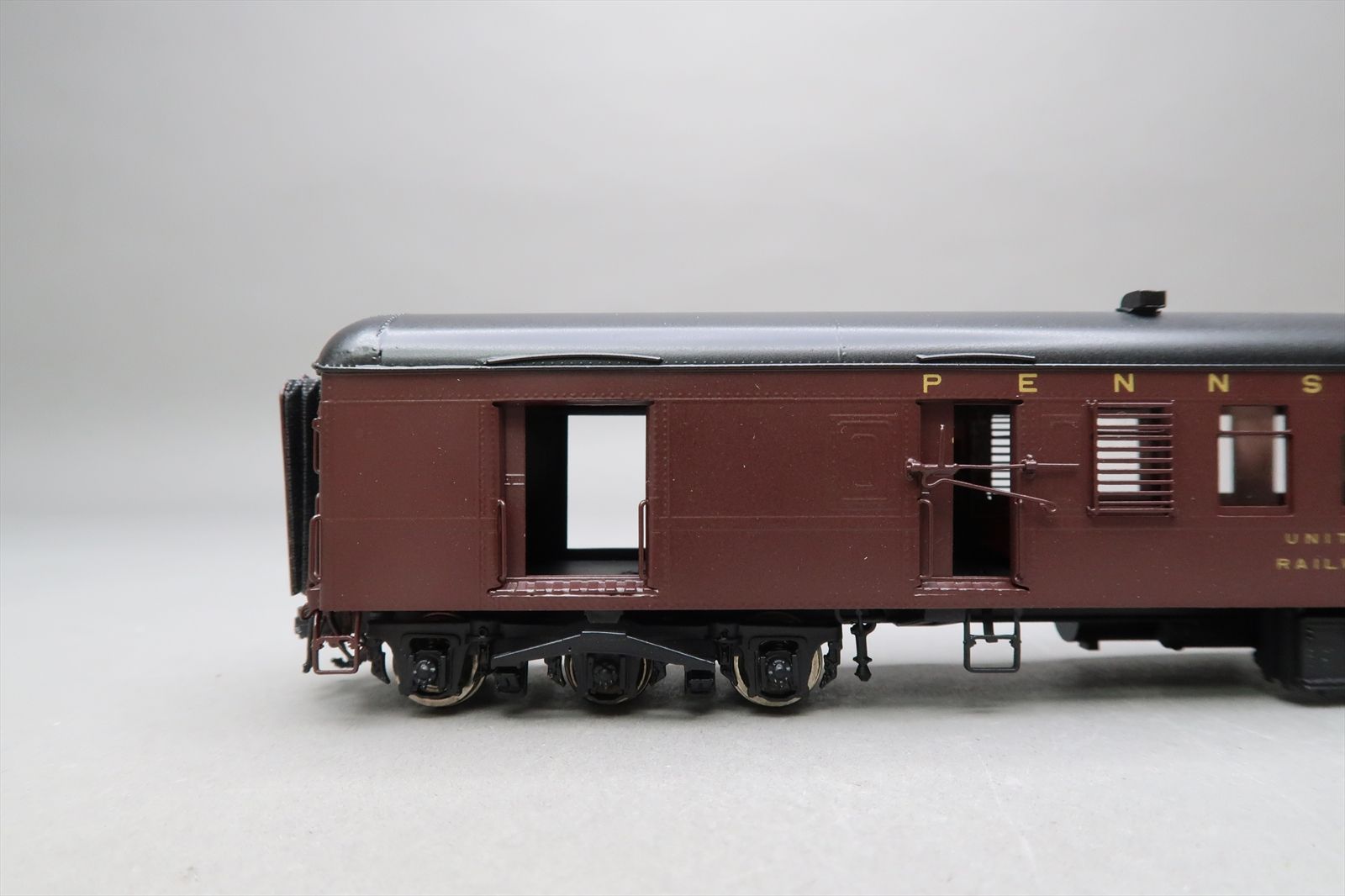 HO Brass Model - PSC 16530-2 PRR Pennsylvania BM-70M RPO / Baggage Car ...