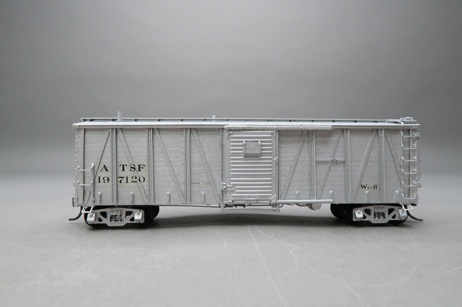 HO Brass Model - PRB Pecos River 2731 AT&SF Santa Fe BX-6 Boxcar w/o ...