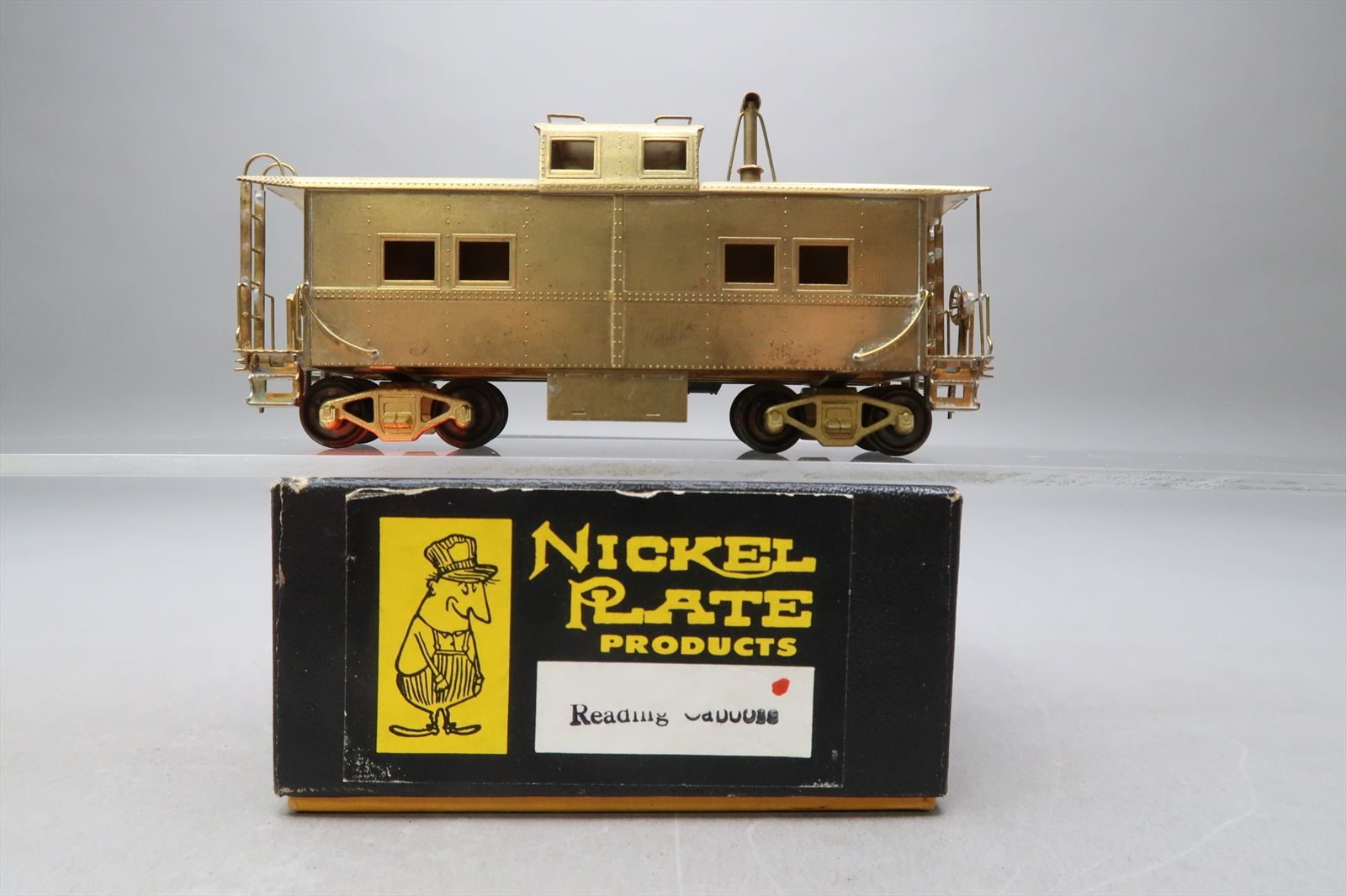 HO Brass Model - NPP Nickel Plate Products RDG Reading Caboose - Unpainted