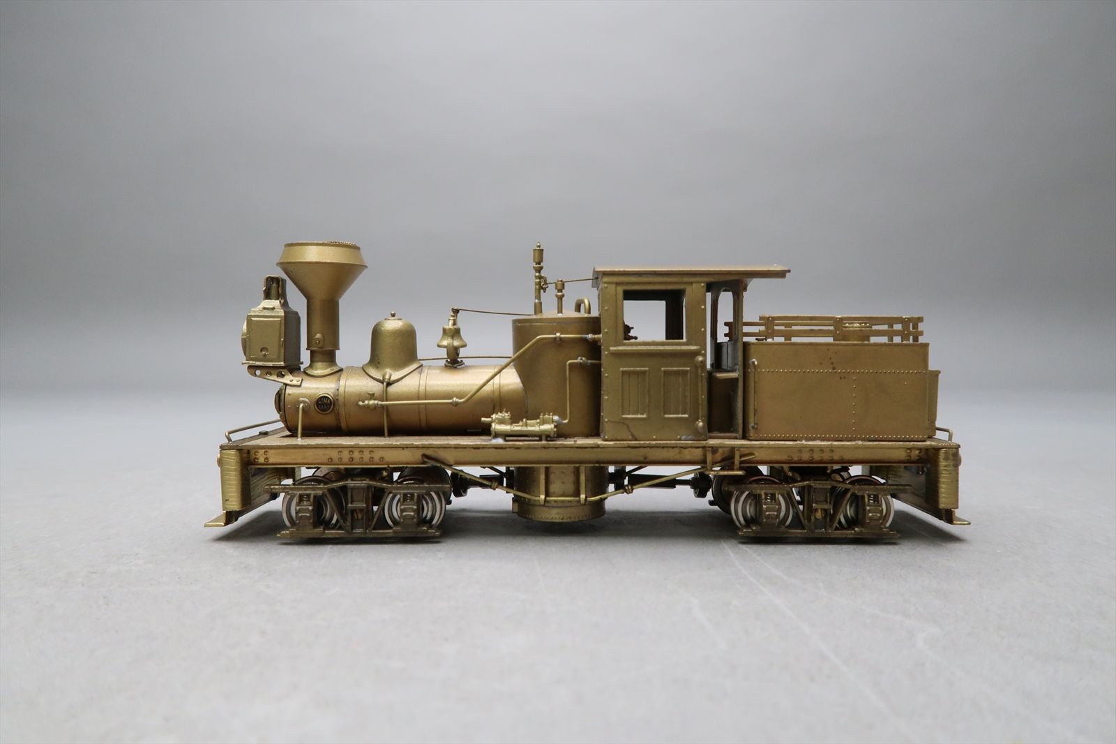 HO Brass Model - PFM Benson Log Co. 2-Truck T-Boiler Shay #528 - Unpainted - 1982 Run - United