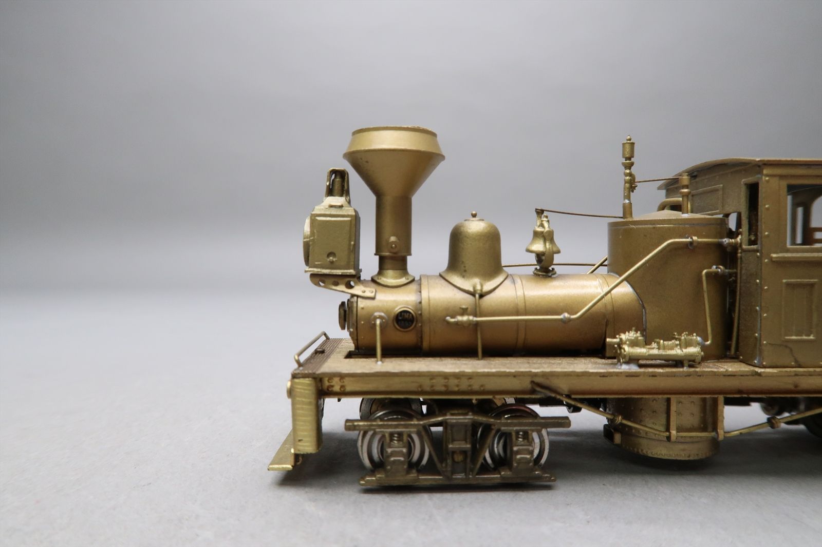 HO Brass Model - PFM Benson Log Co. 2-Truck T-Boiler Shay #528 - Unpainted - 1982 Run - United