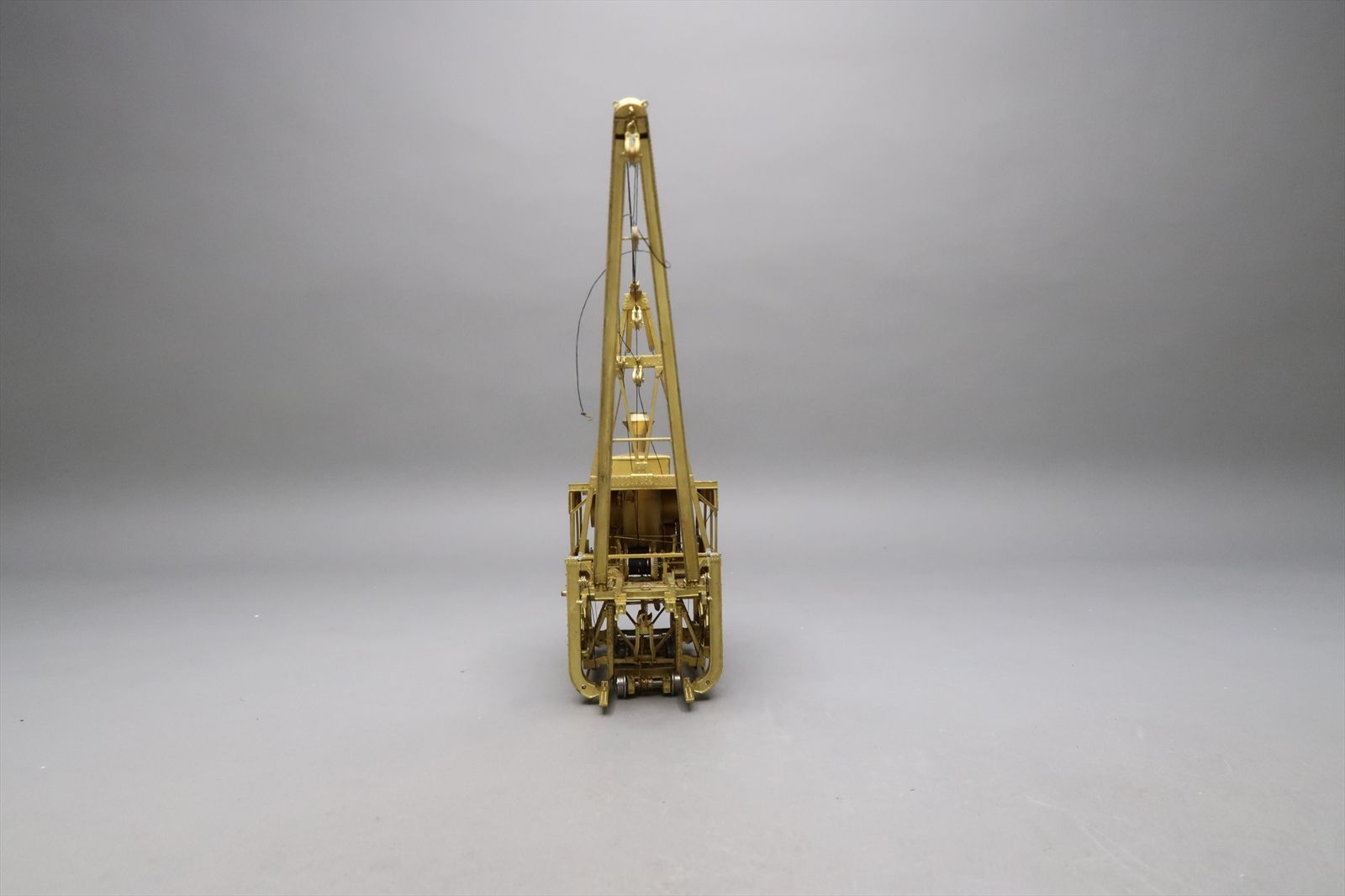 HO Brass Model - OMI 3041 McGiffert Log Loader MOW Maintenance of Way ...
