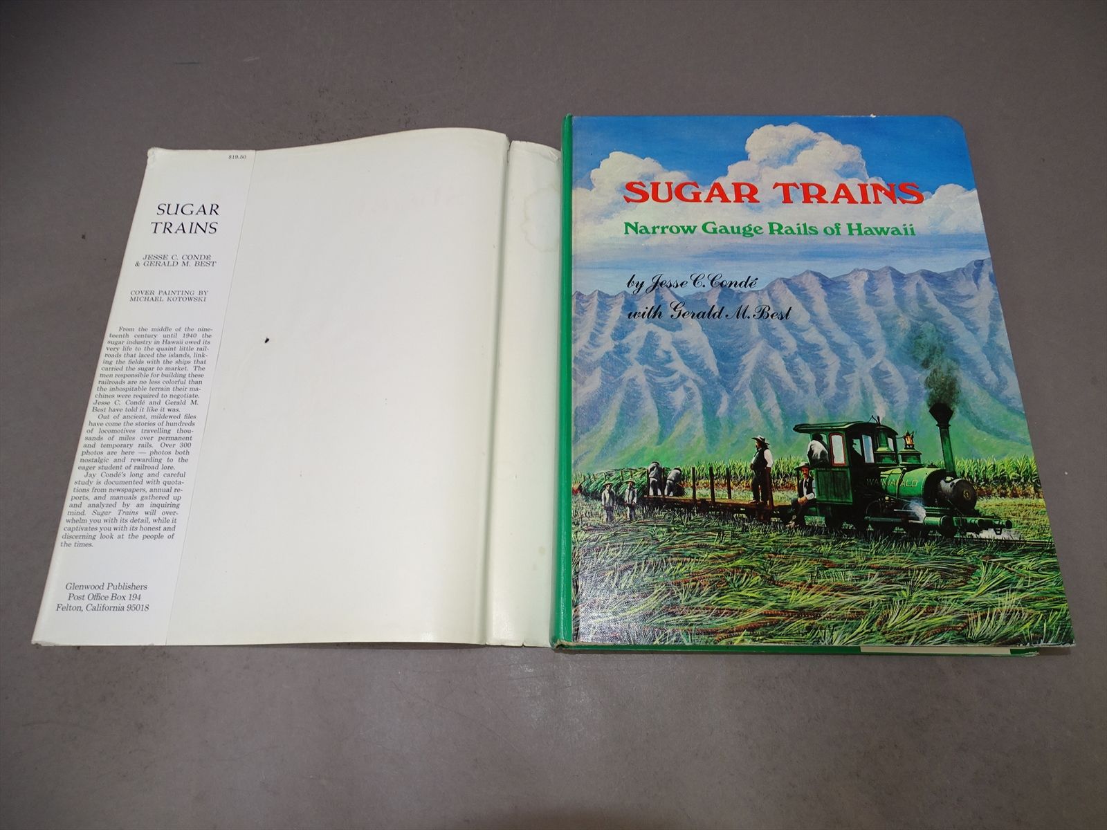 Railroad Book - Sugar Trains; Narrow Gauge Rails of Hawaii - Jesse C ...