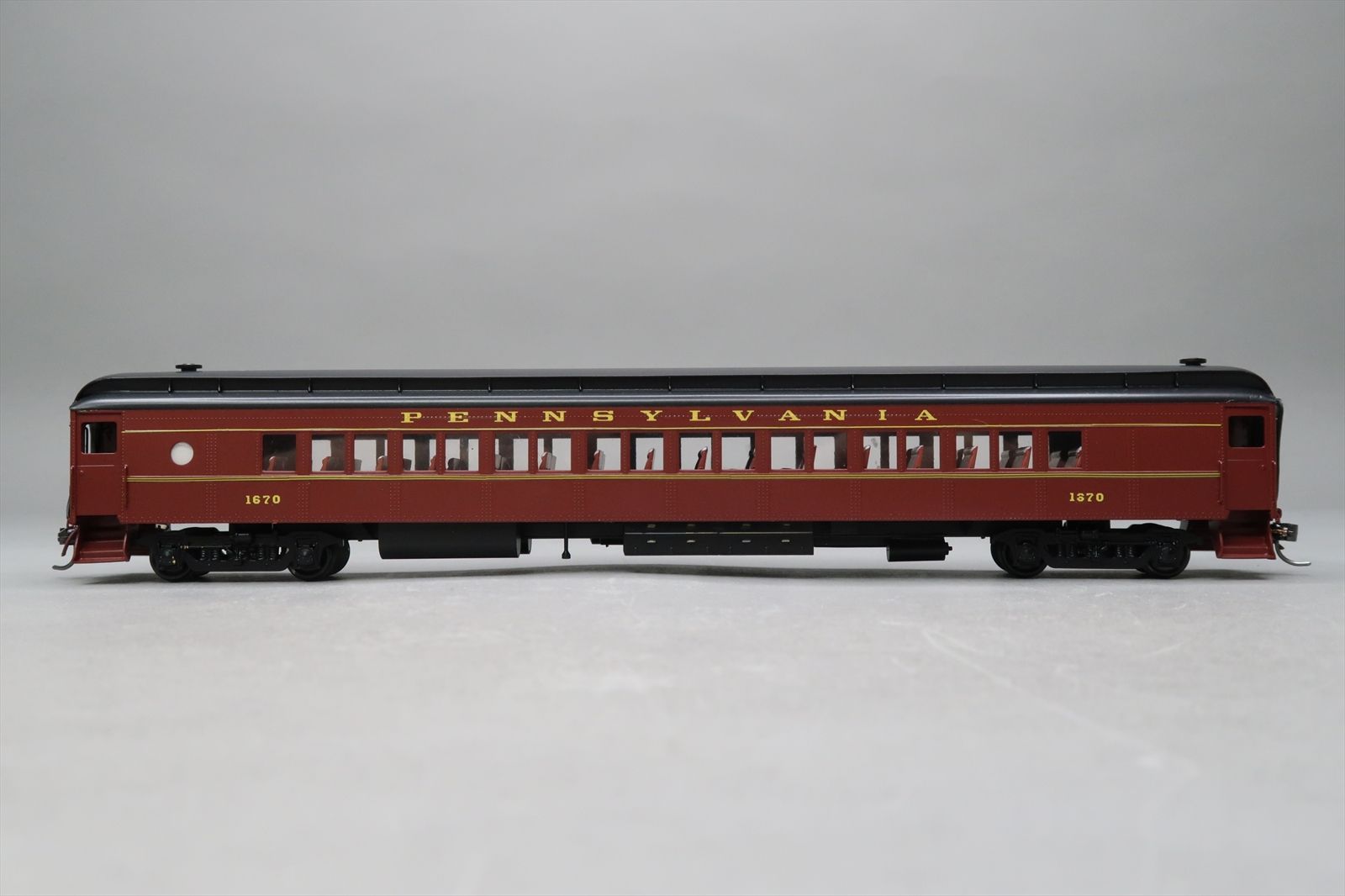 HO Brass Model - NJCB PS-717 PRR Pennsylvania P70 Coach #1670 - Custom ...