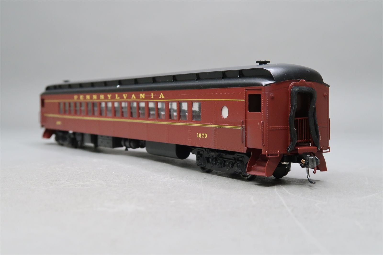HO Brass Model - NJCB PS-717 PRR Pennsylvania P70 Coach #1670 - Custom ...