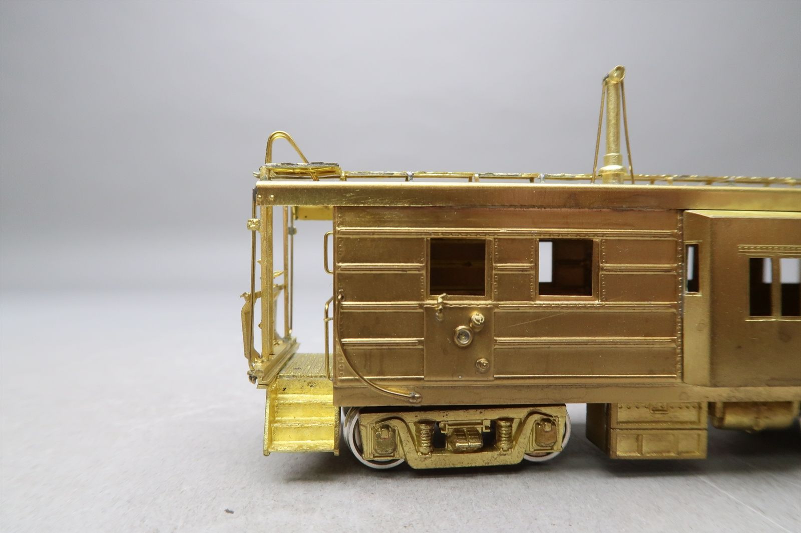 HO Brass Model - OMI 1185 Milwaukee Bay Window Caboose Early ...