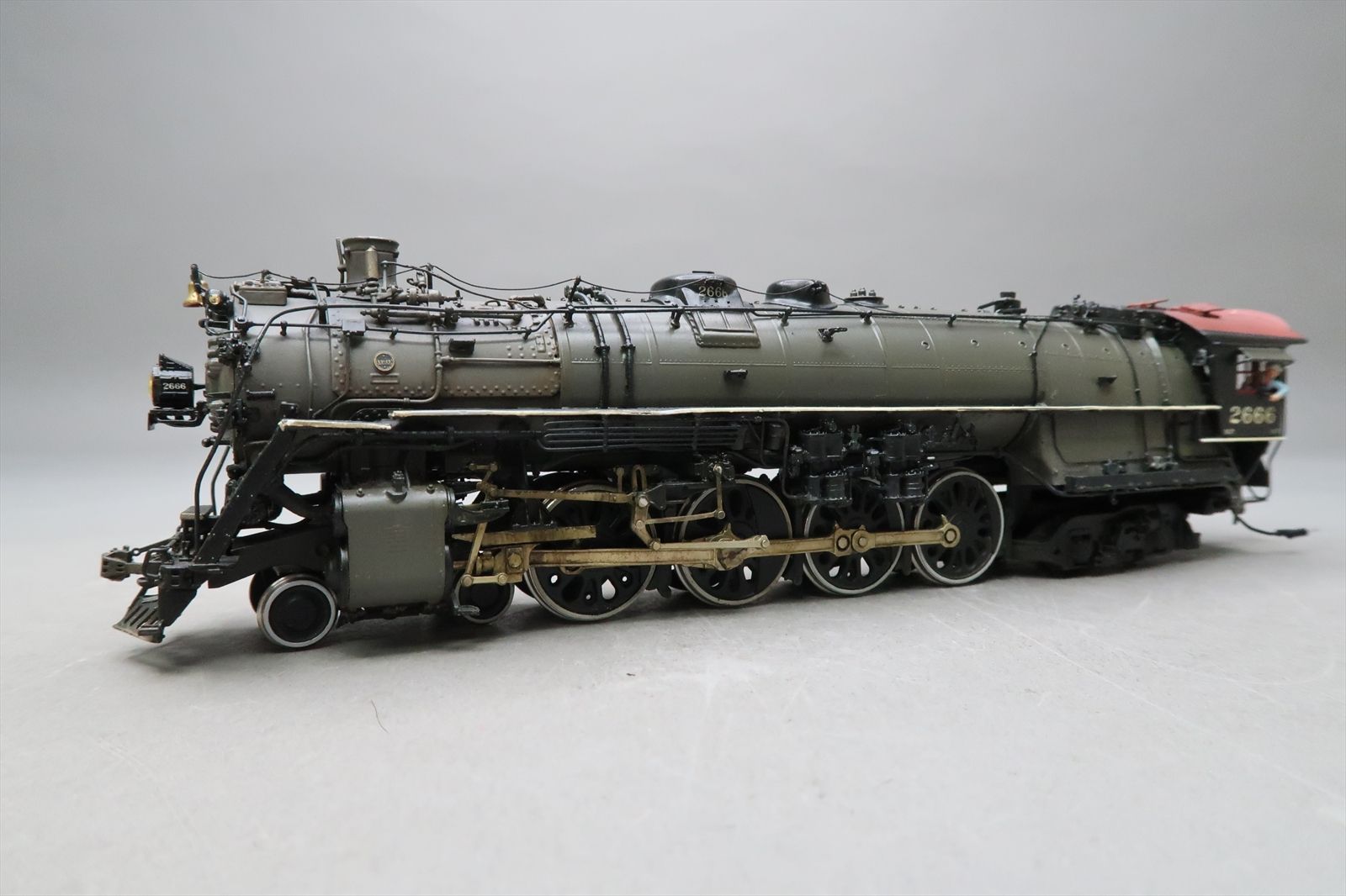 HO Brass Model - W&R NP Northern Pacific A-3 4-8-4 Passenger Gray #2666 ...