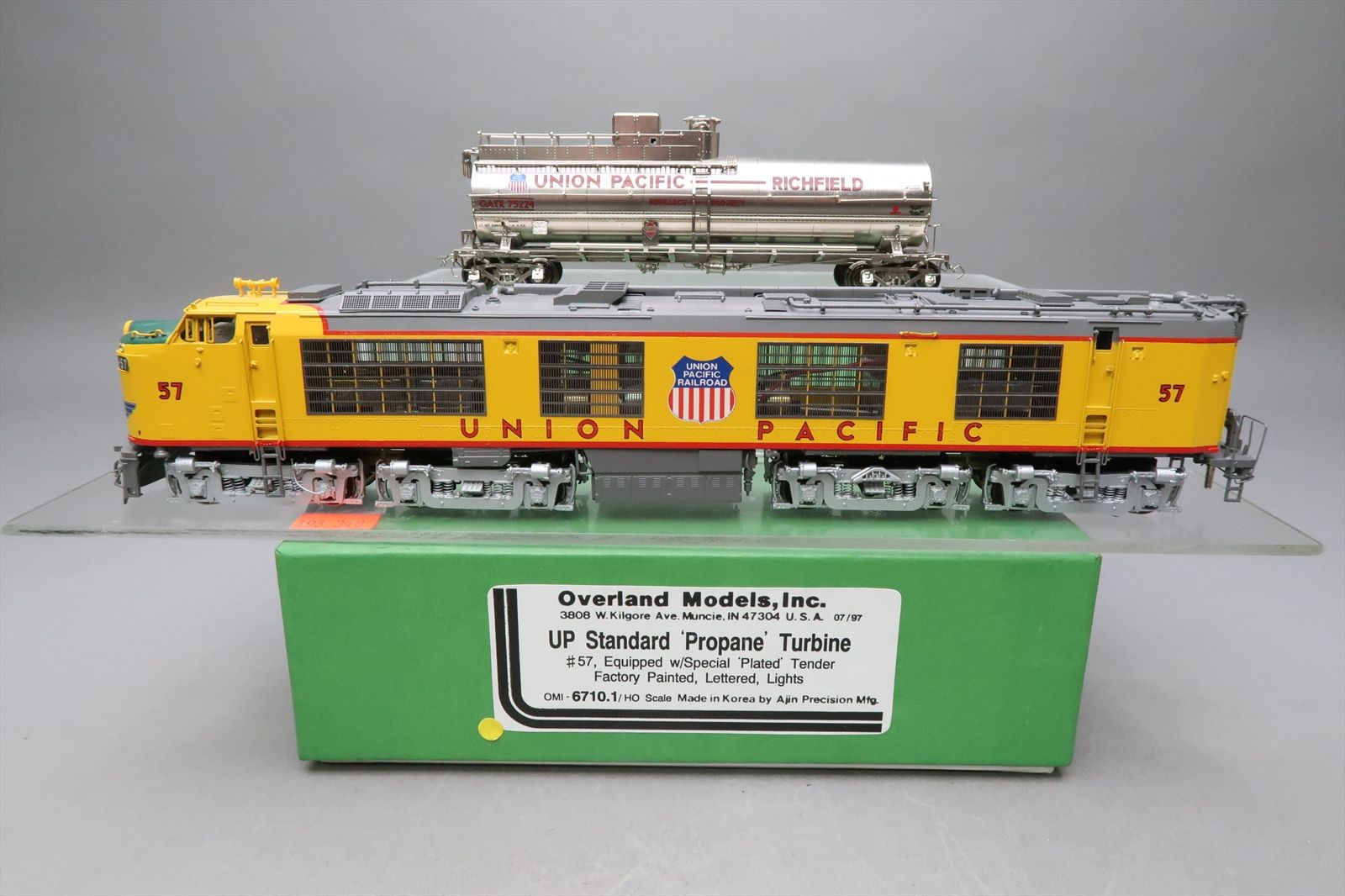 HO Brass Model - OMI 6710.1 UP Union Pacific Standard Propane Turbine ...