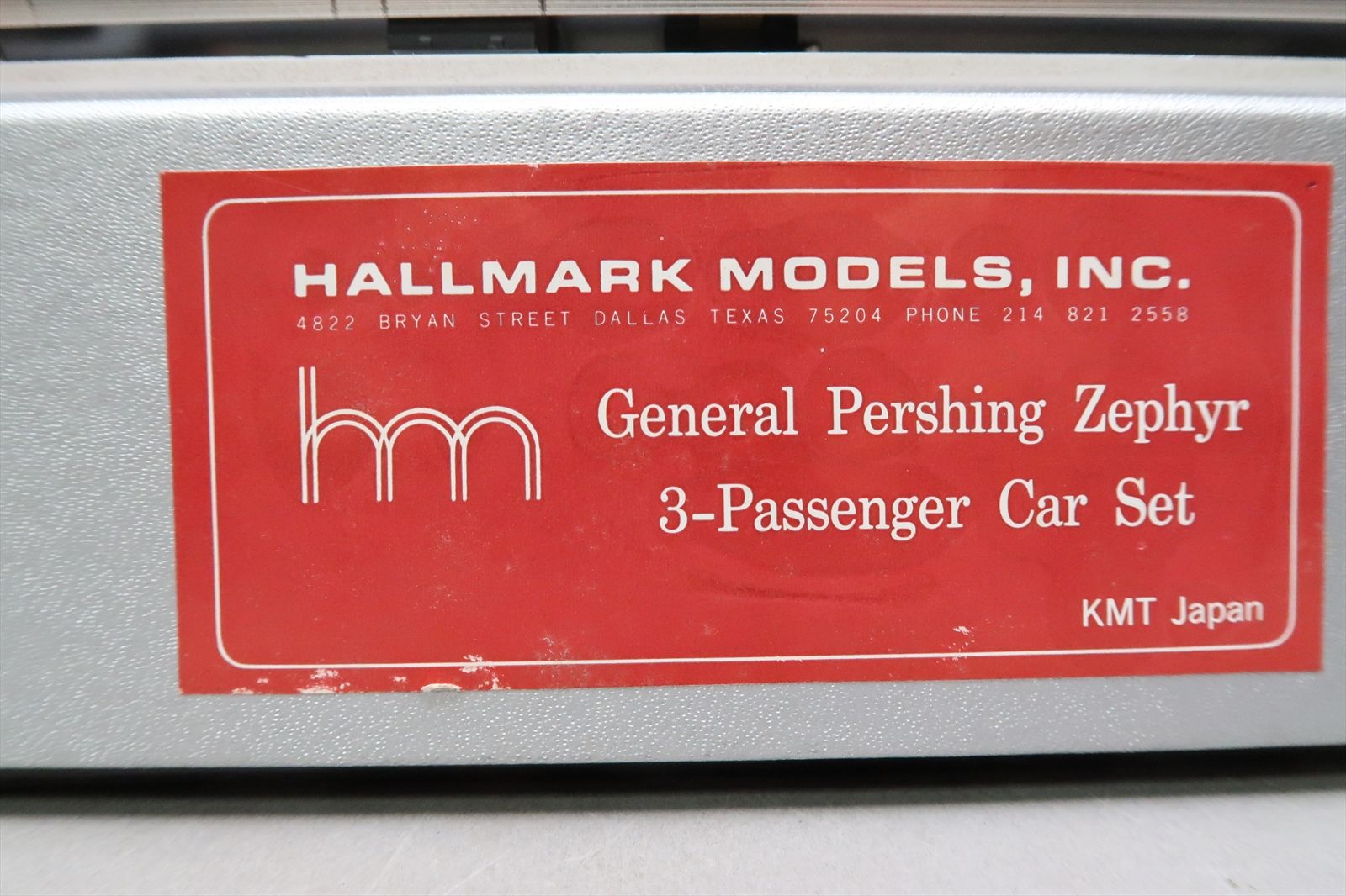 HO Brass Model - HM Hallmark CB&Q Burlington General Pershing Zephyr 3 ...