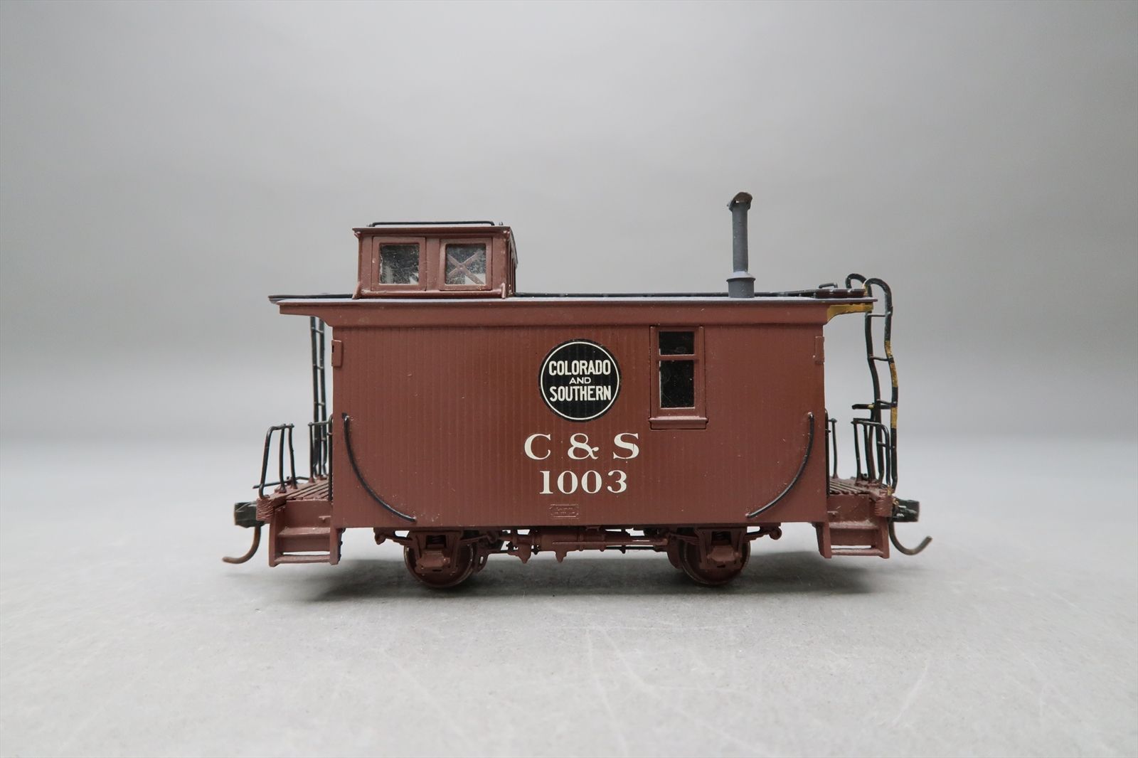 Sn3 Brass Model - OMI 1697 C&S Colorado & Southern Wood Caboose #1003 ...