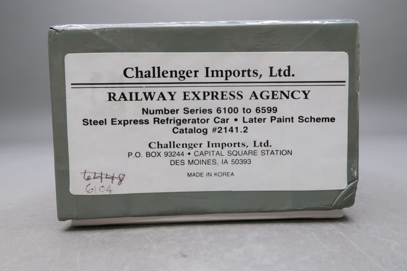 HO Brass Model - CIL 2141.2 REX Railway Express Agency Express Reefer ...