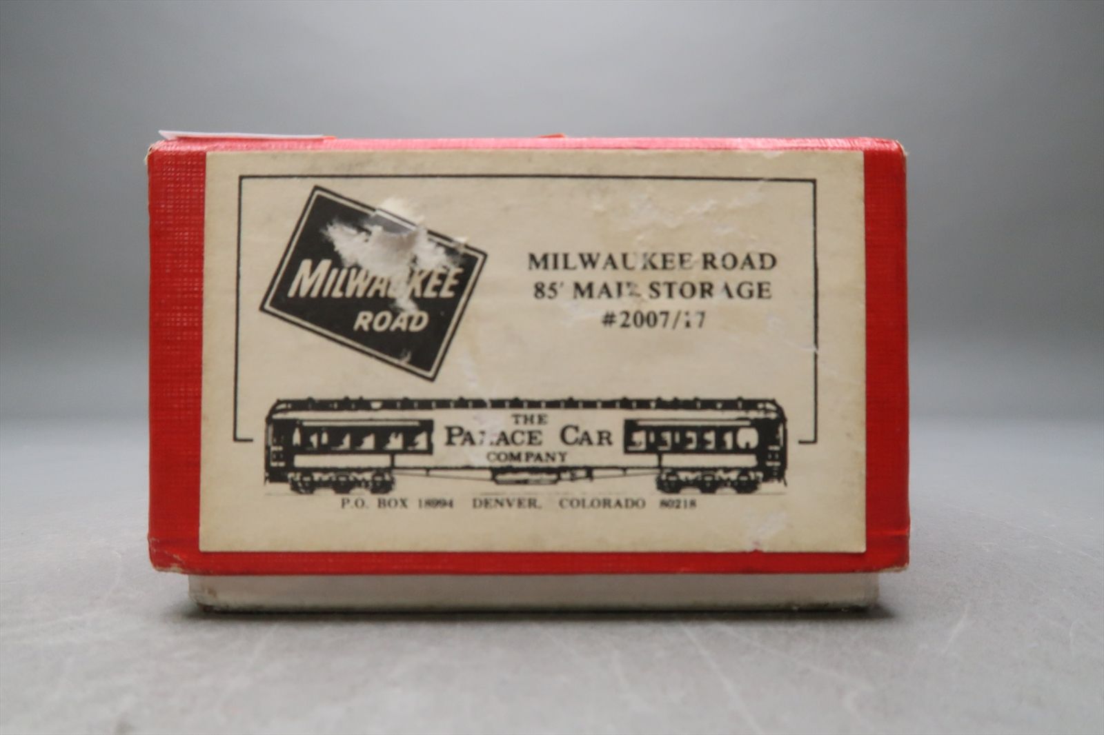 HO Brass Model - PCC Palace MILW Milwaukee 85' Mail Storage Car #2007 / 2017 - Unpainted - 1982 ...