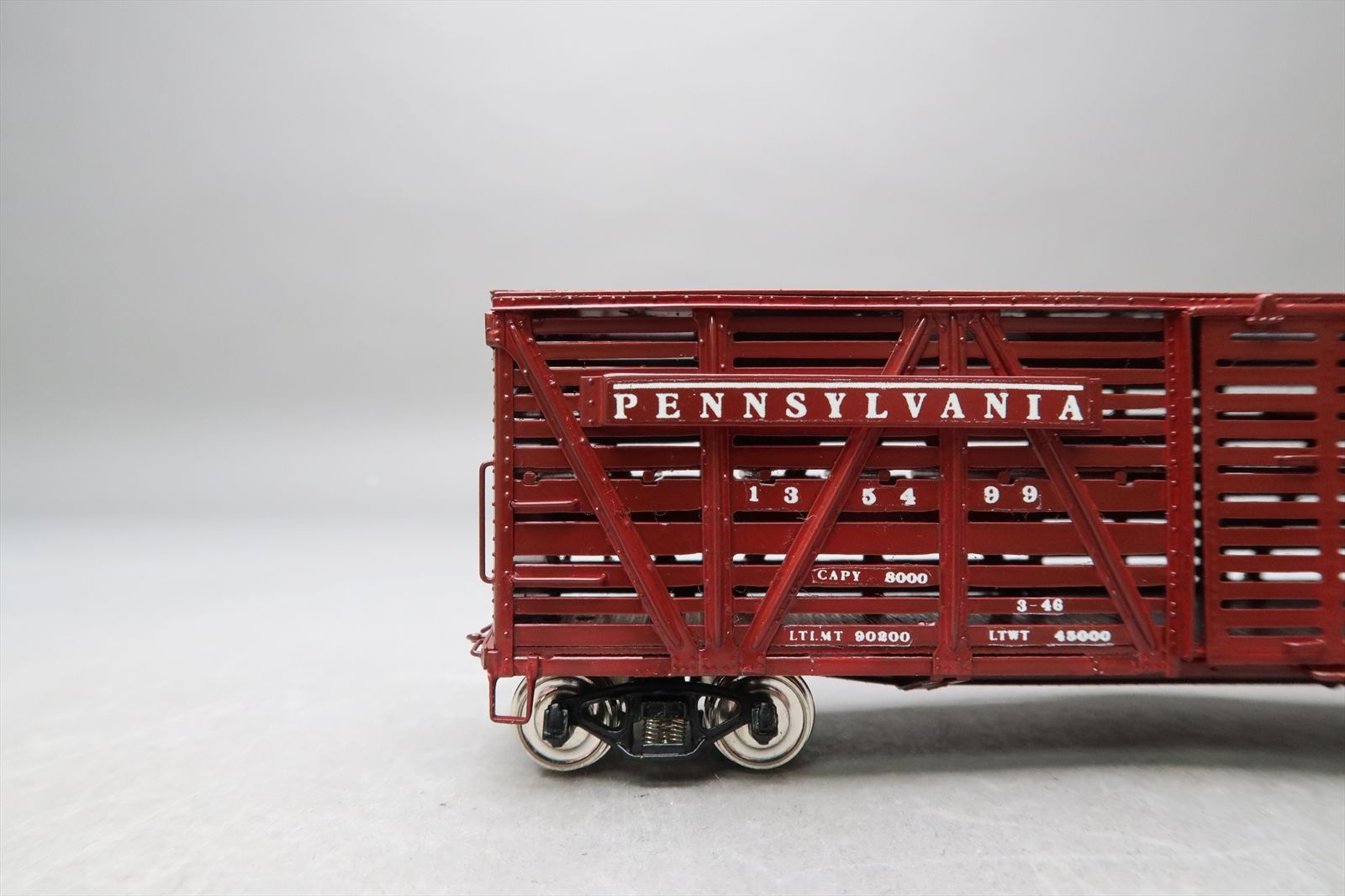 HO Brass Model - PSC 15598-1 PRR Pennsylvania K-7A Double Deck Stock ...